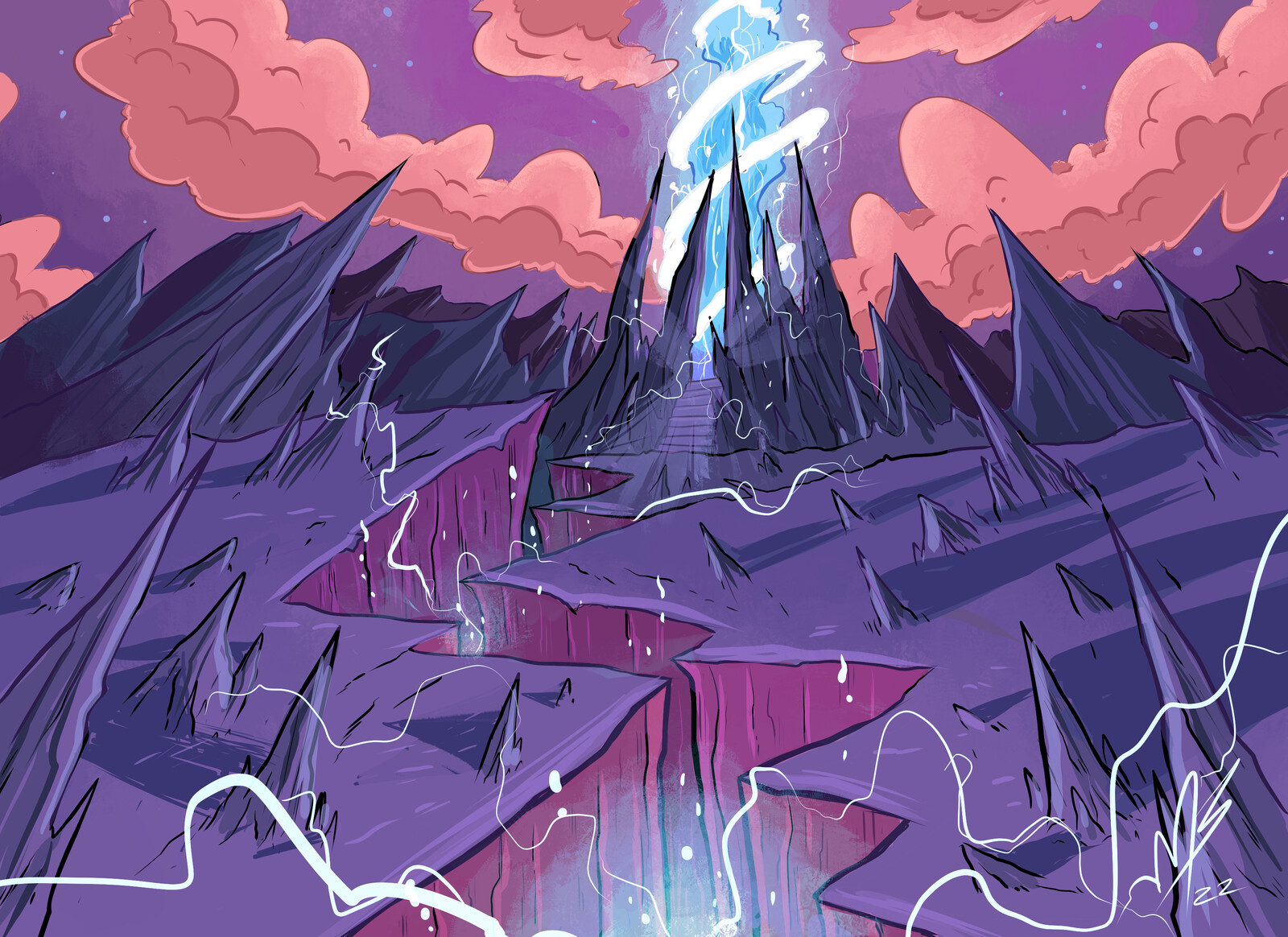 Monkey-Sensei - "Death Valley" Background