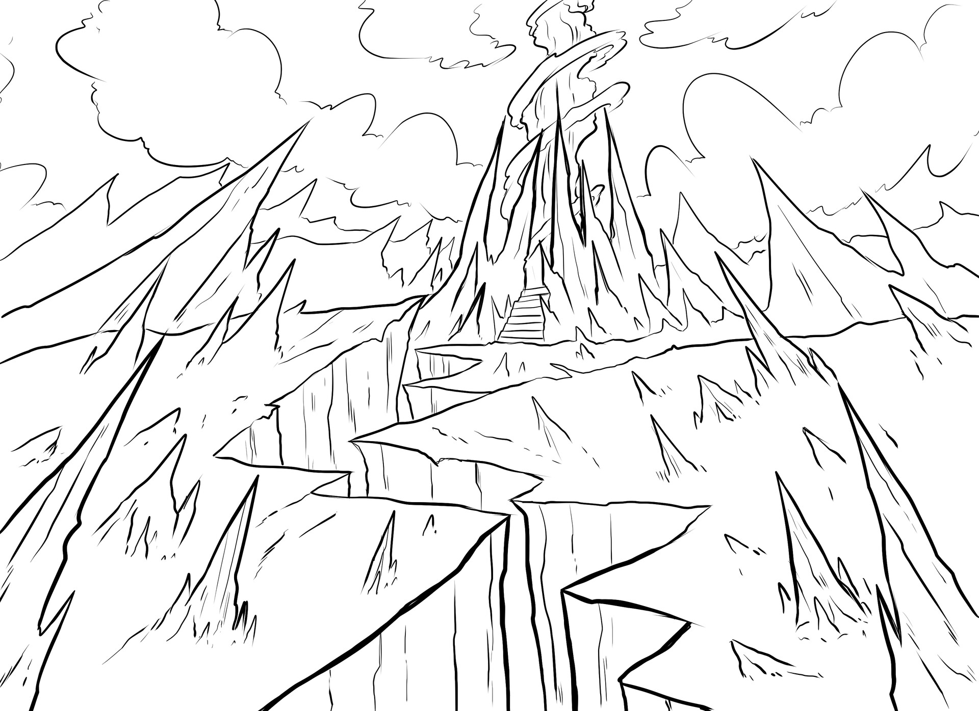 Monkey-Sensei - "Death Valley" Background