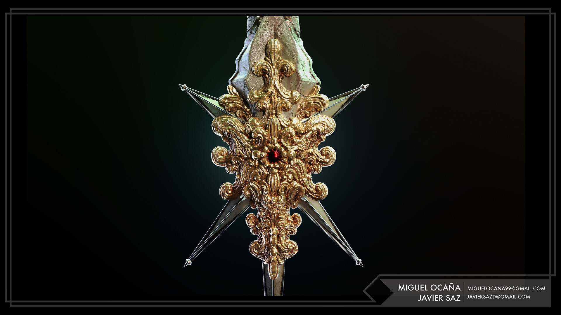 Javier Saz - ORNAMENTAL SWORD