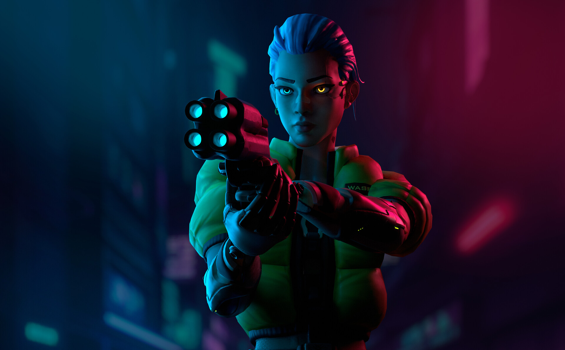 Semyon Yukelis - The Wasp - Game-Ready Character