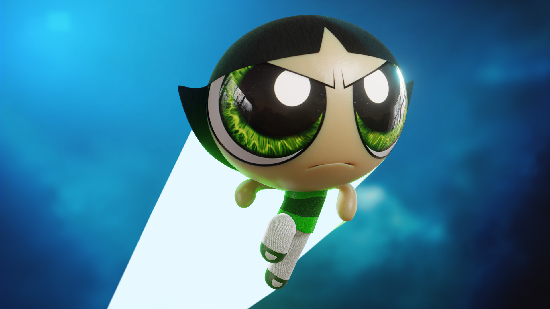 Powerpuff Girls Buttercup And Bubbles