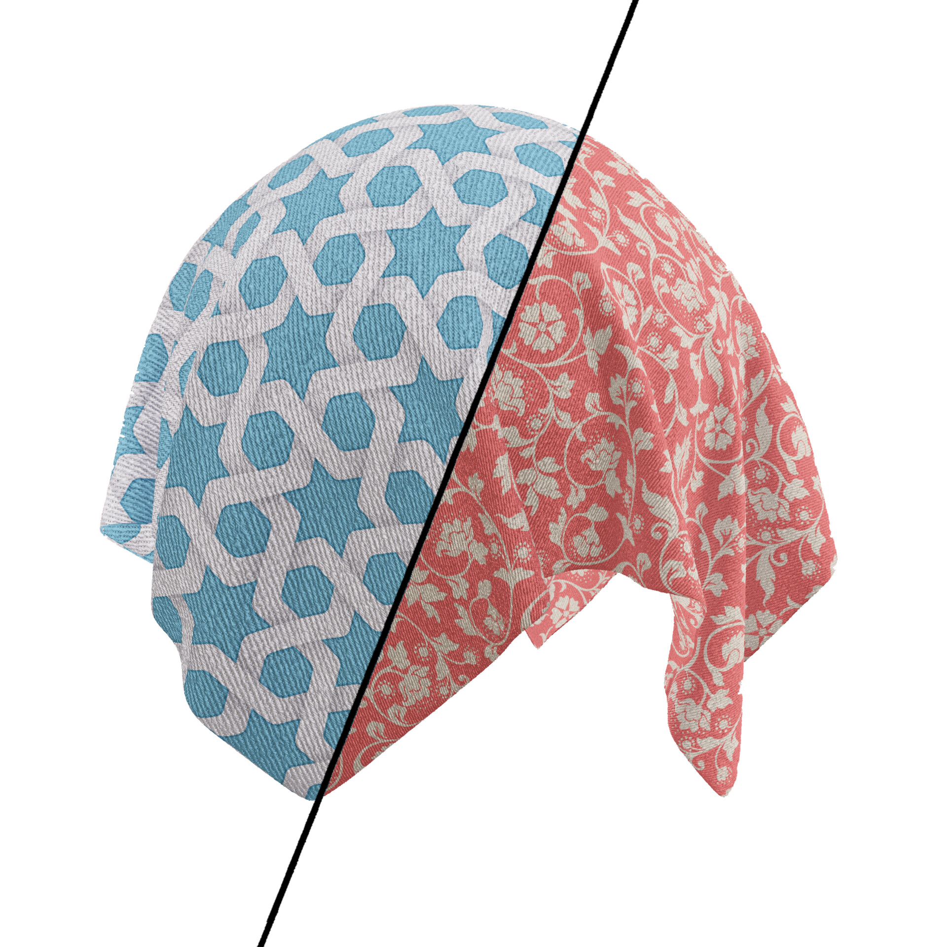 ArtStation - Fabric Materials 9- Arabic Fabric Seamless PBR 4k