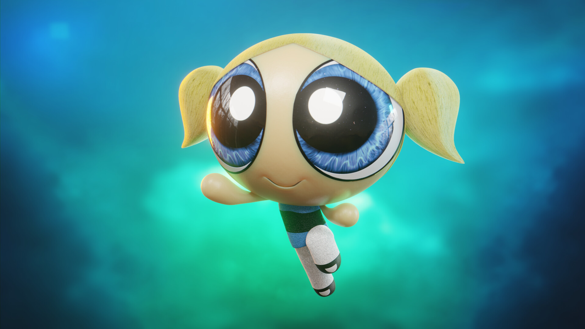 Powerpuff Girls Bubbles And Buttercup