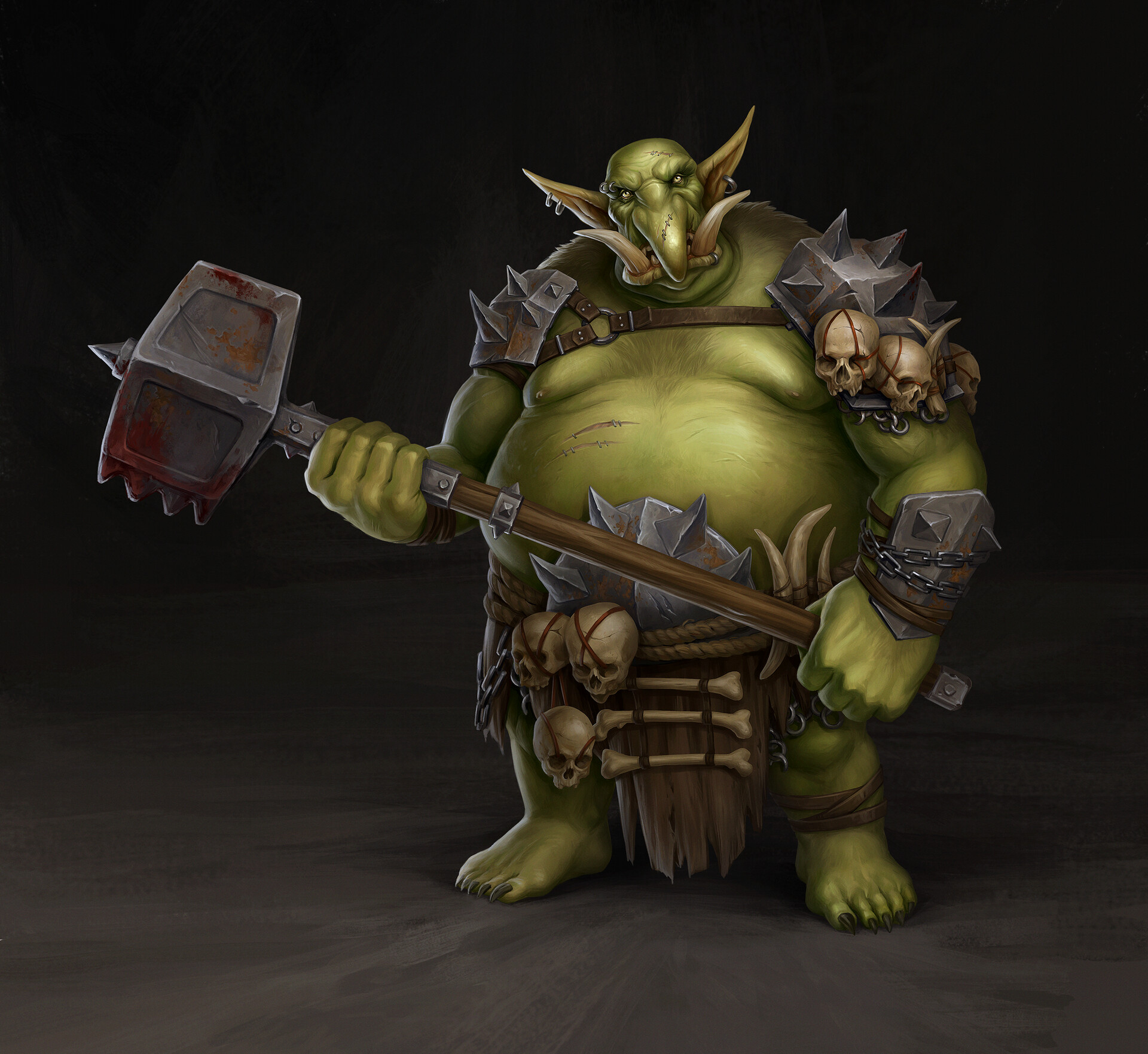 ArtStation - Goblin Leader