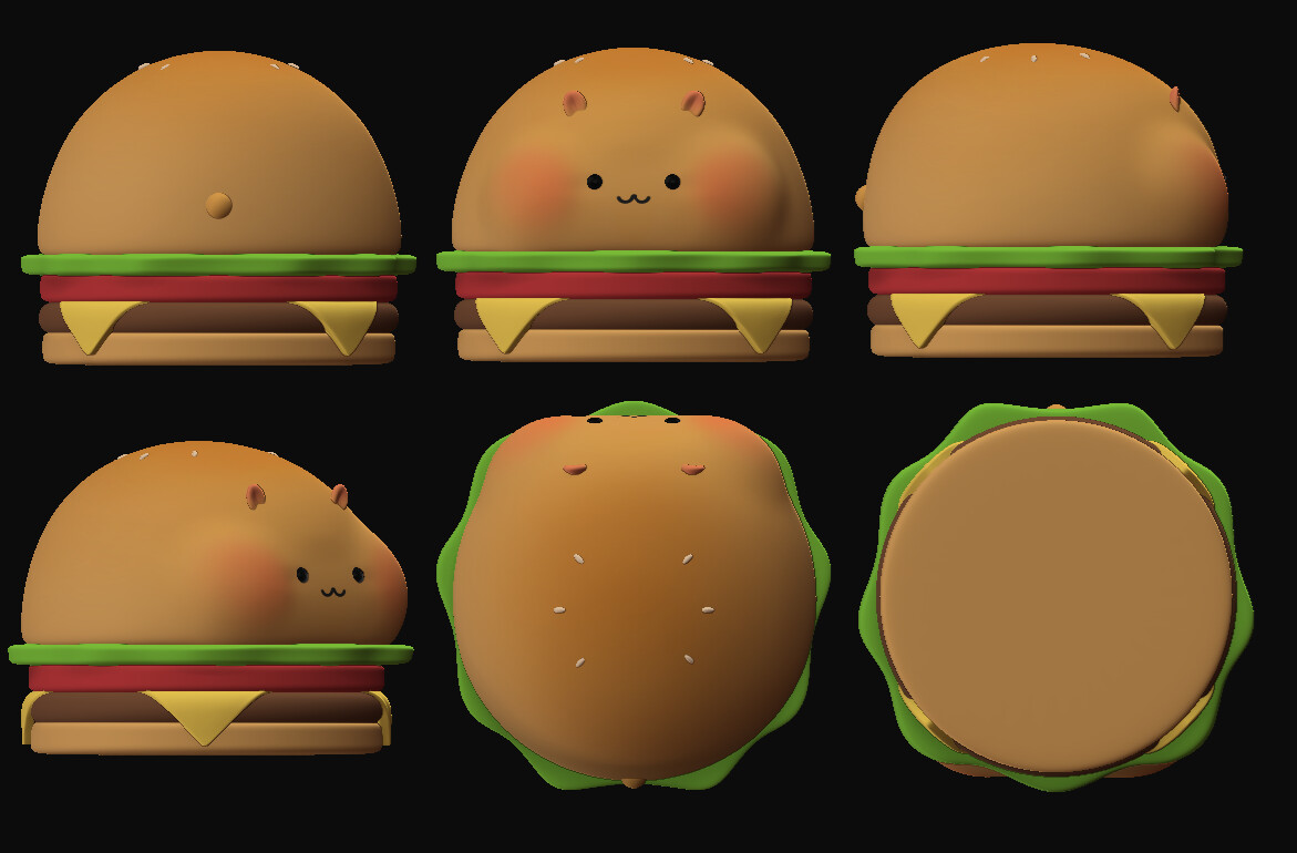 ArtStation - HamBurger 햄버거