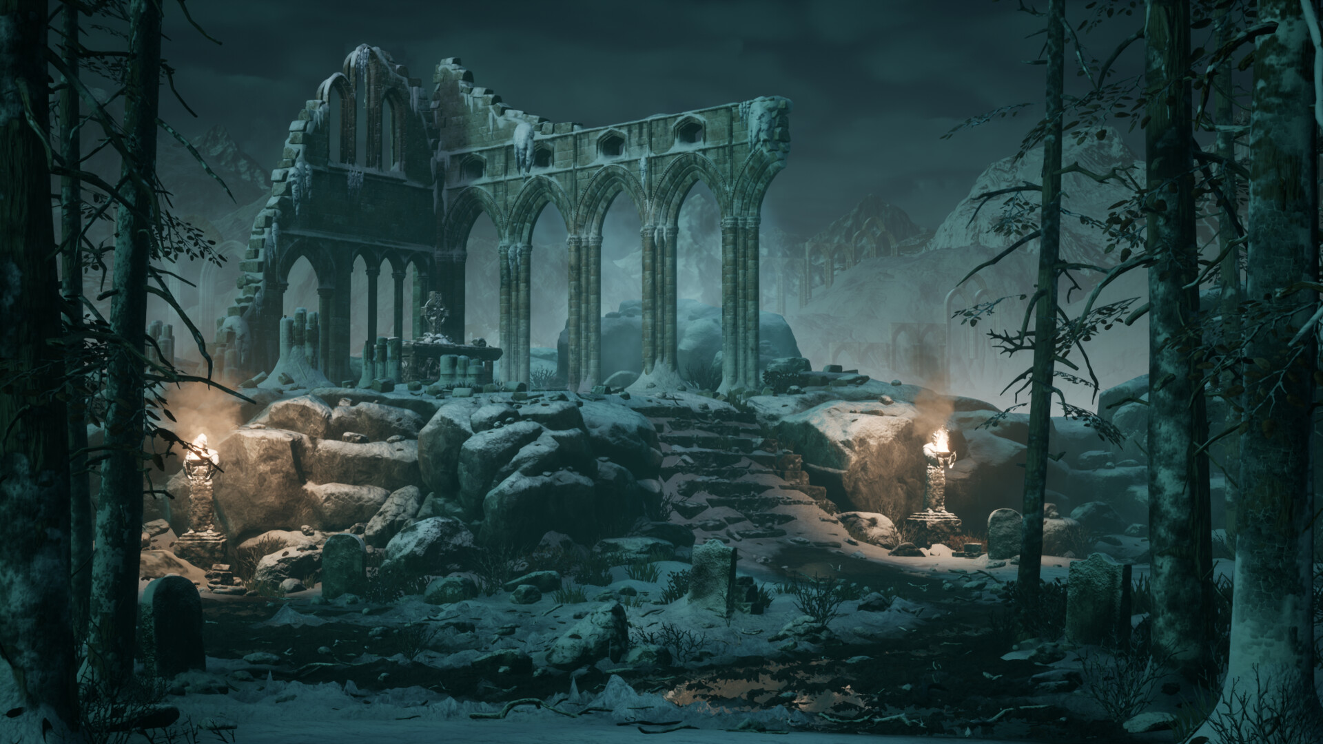 ArtStation - Gothic_Temple(Relight)