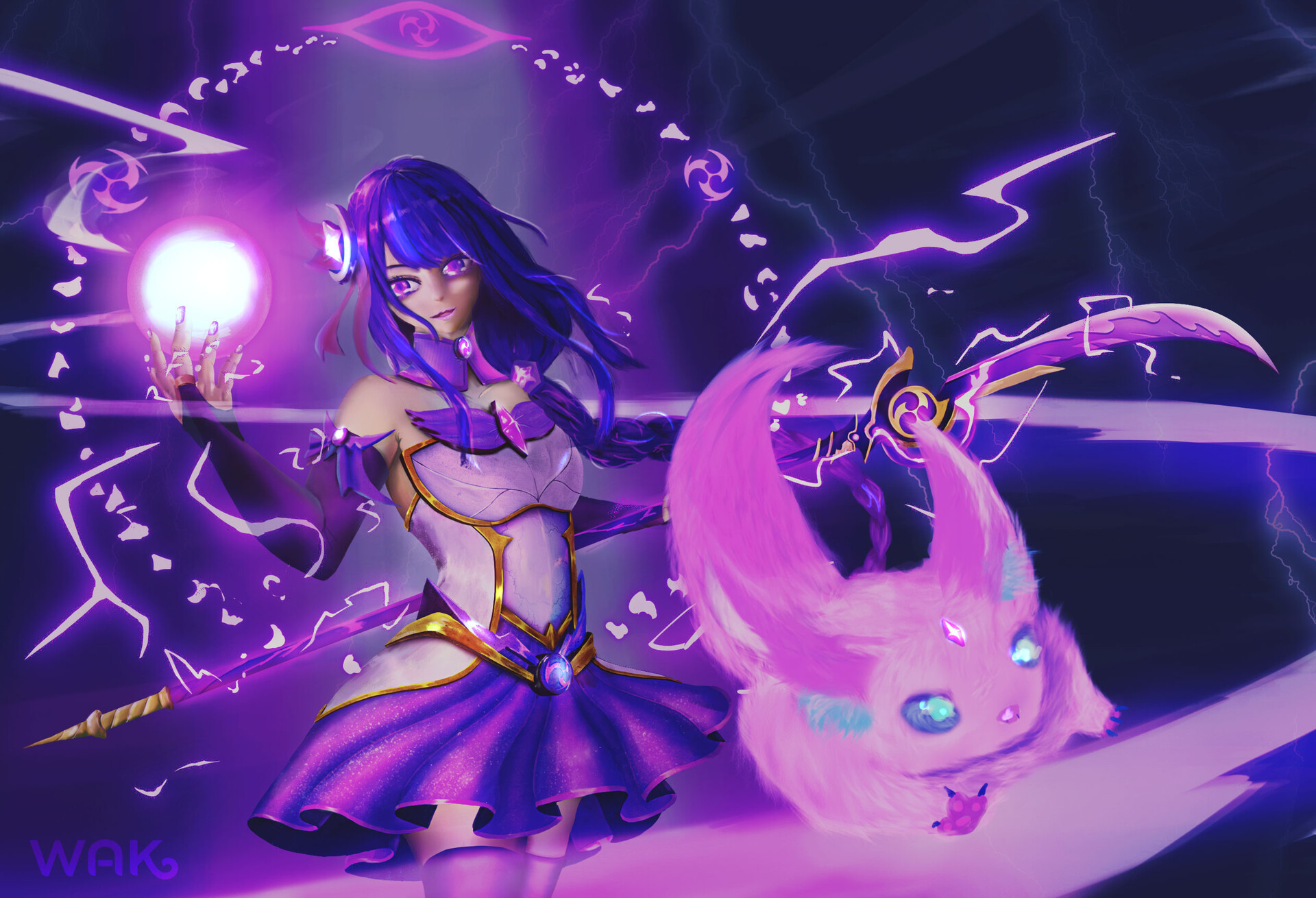 ArtStation - Raiden Shogun Star guardian