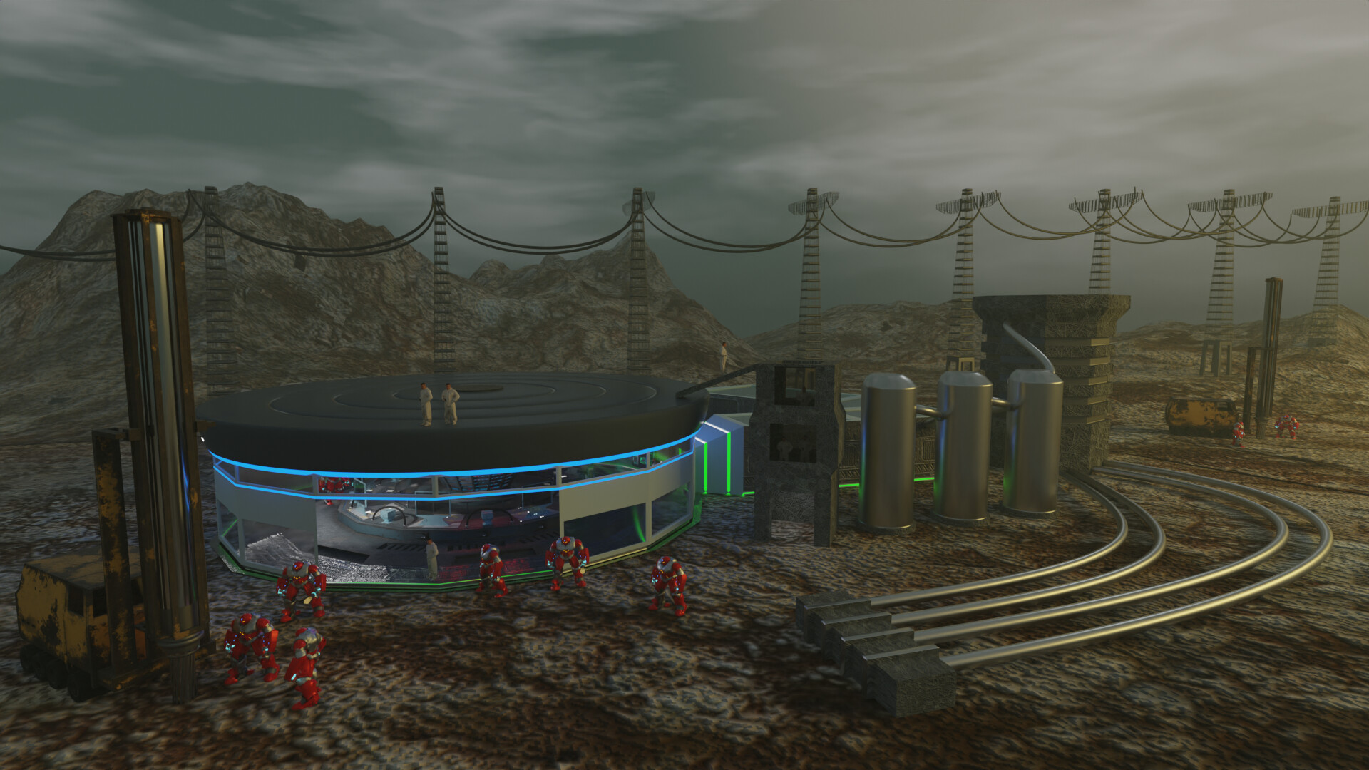 ArtStation - Composite Ore Mining Site