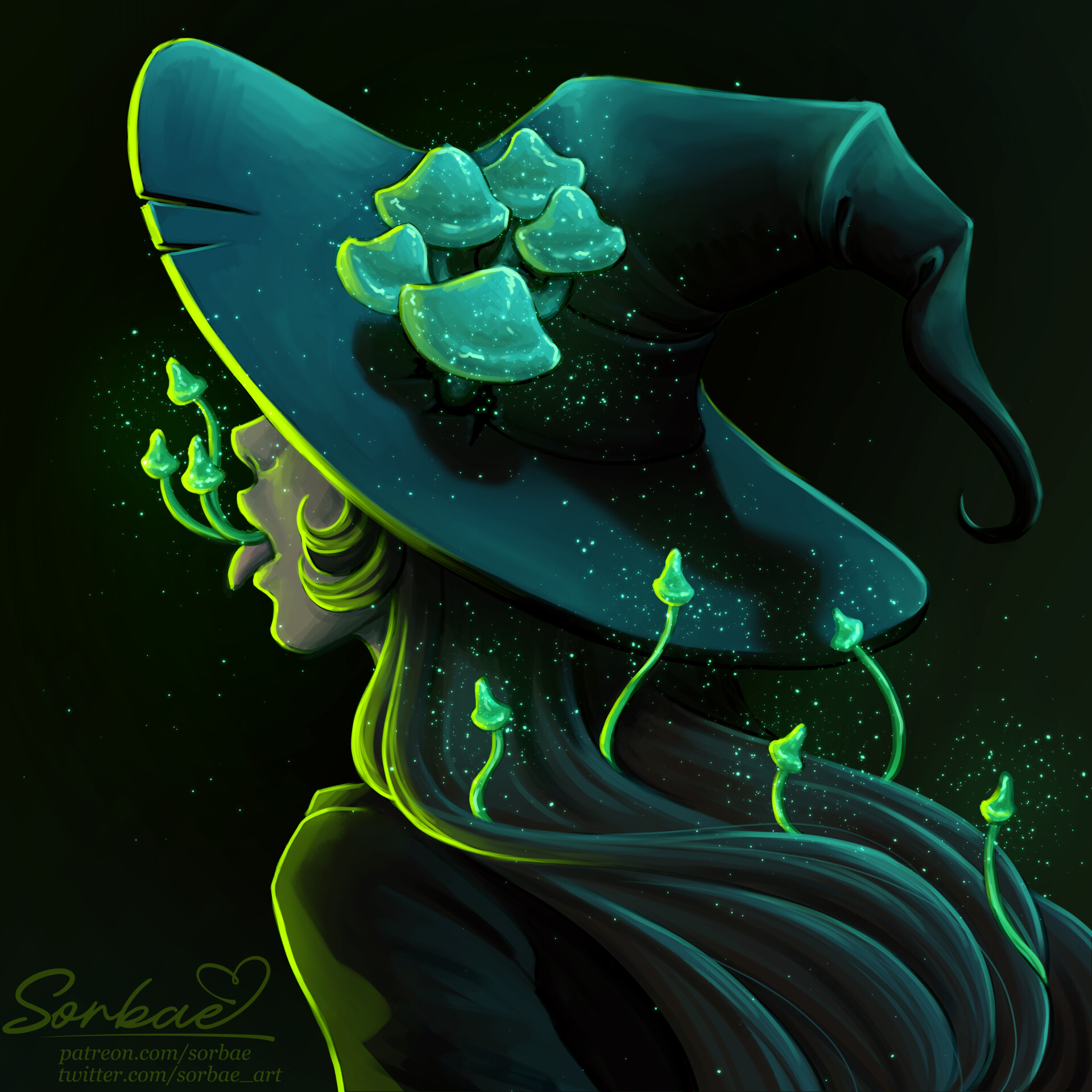 ArtStation - Mushroom Witch