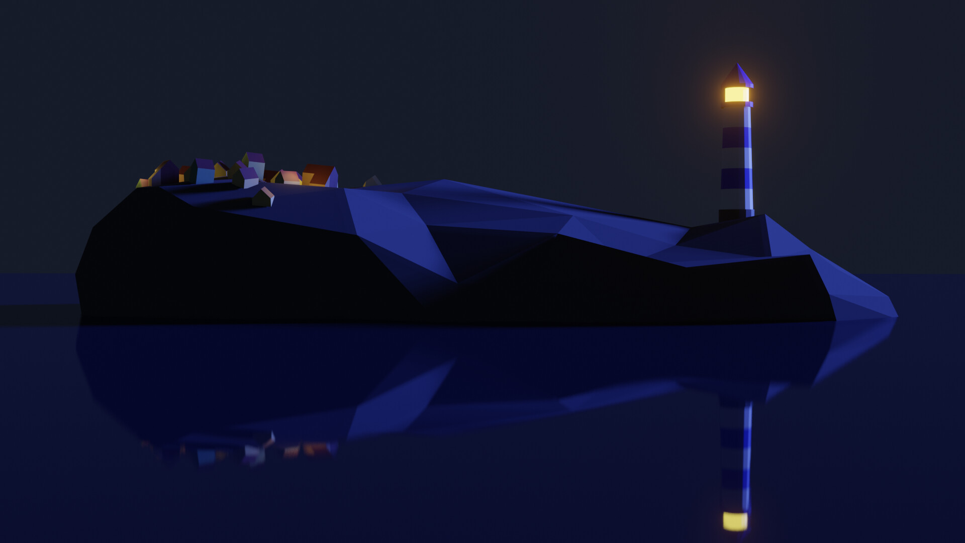 ArtStation - 3D Lighthouse final render