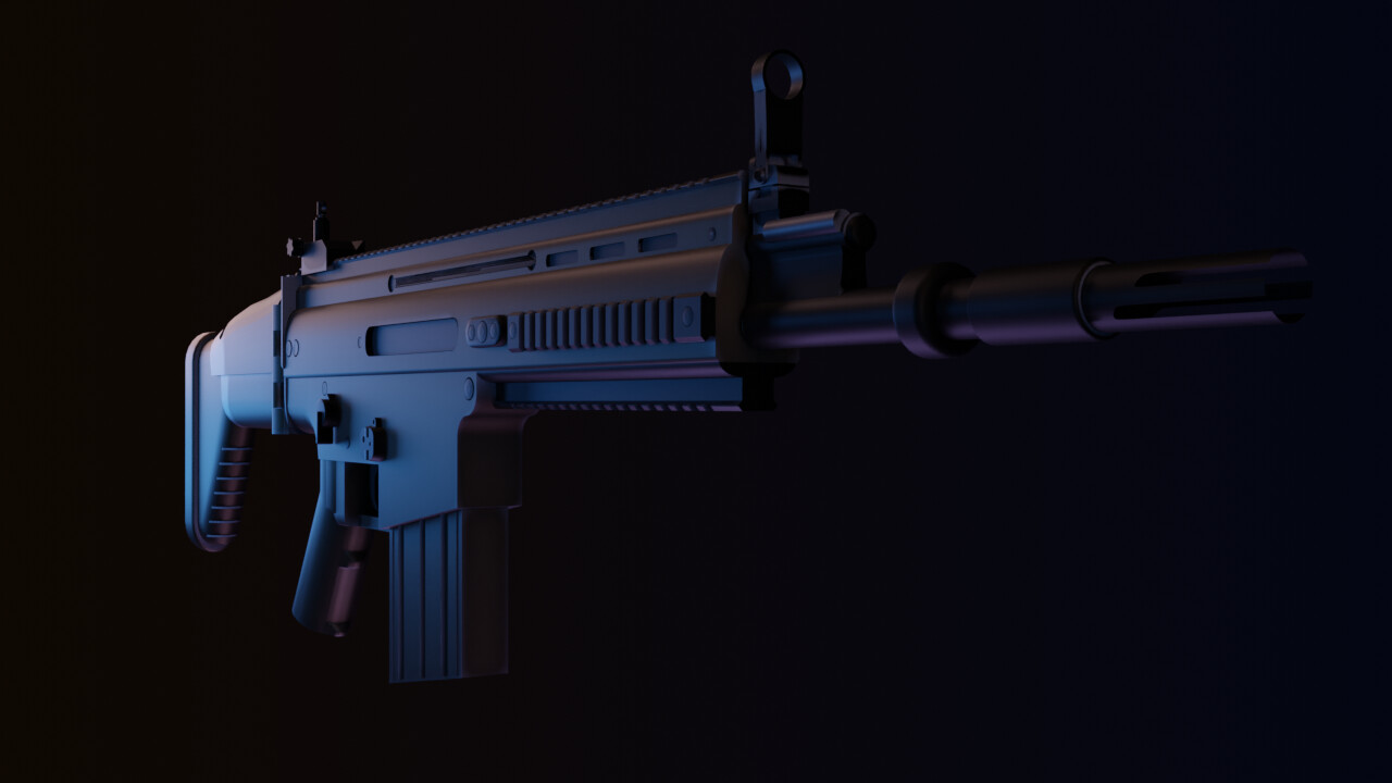 ArtStation - FN SCAR