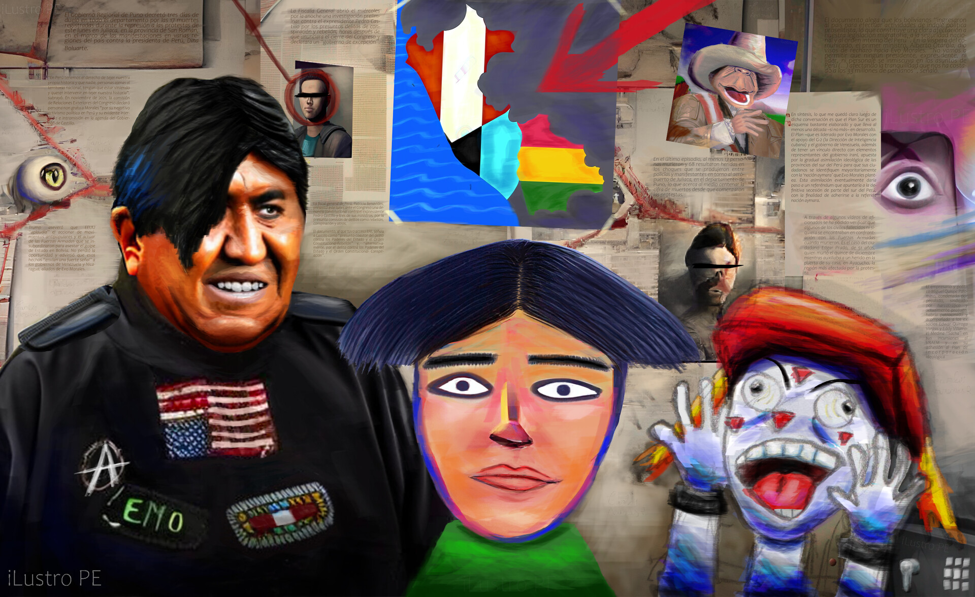 ArtStation - EVIL PLAN against PERU !! Aaahh !!😱🇧🇴🌊🇵🇪