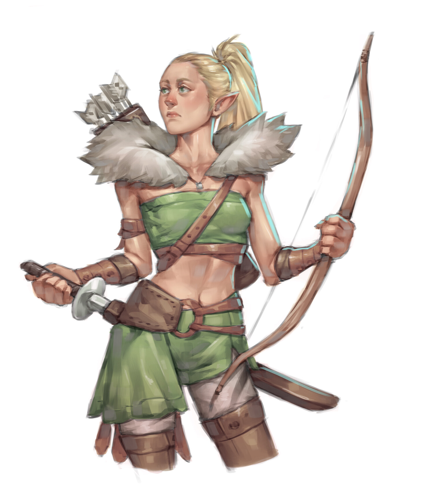 ArtStation - Female Elf
