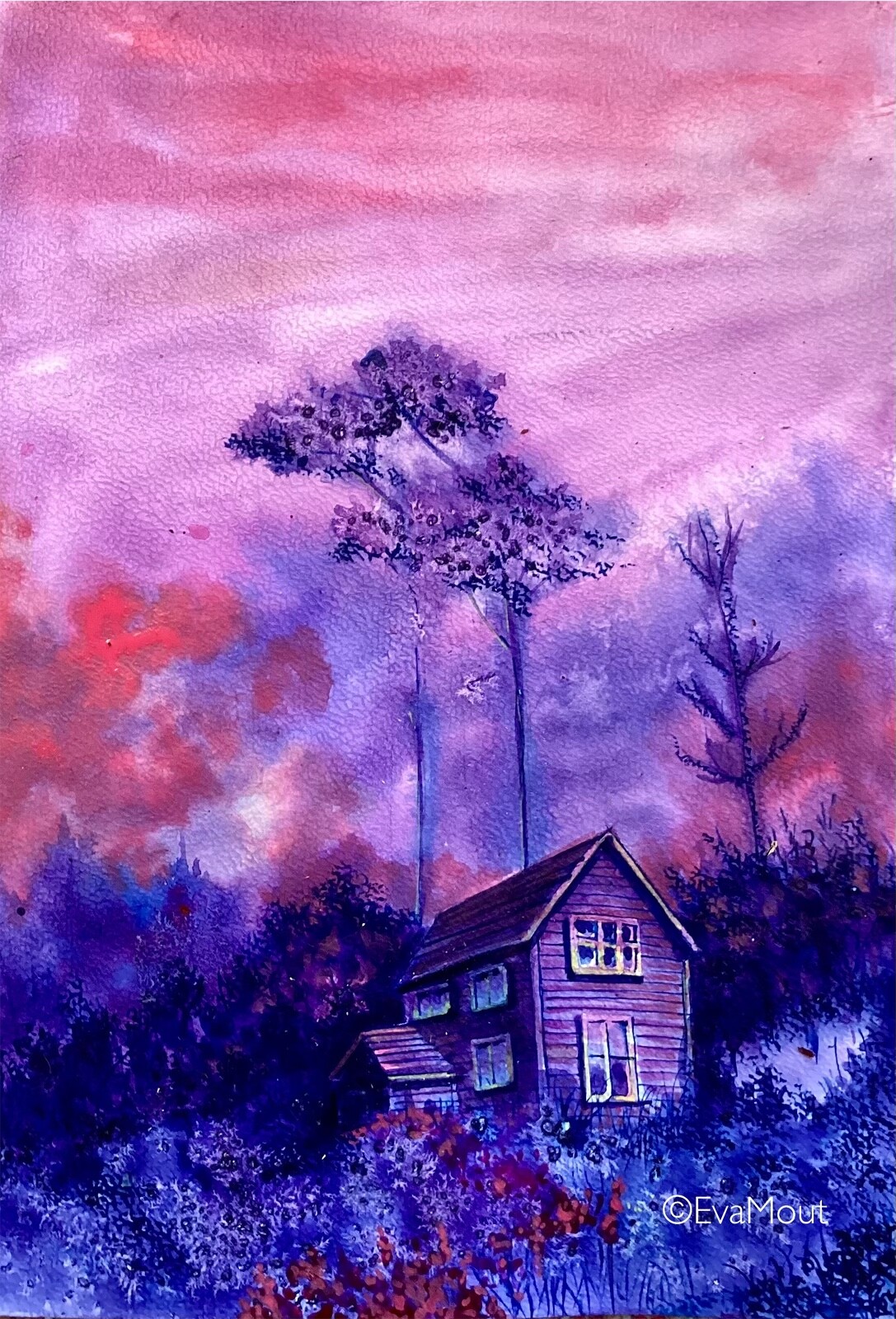 ArtStation - ‘Forest Evening’