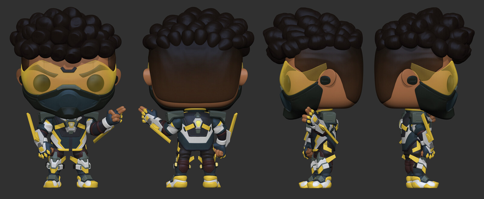 Chase Morello - Overwatch Fan Hero: Strike 2.0 Funko Pop Model