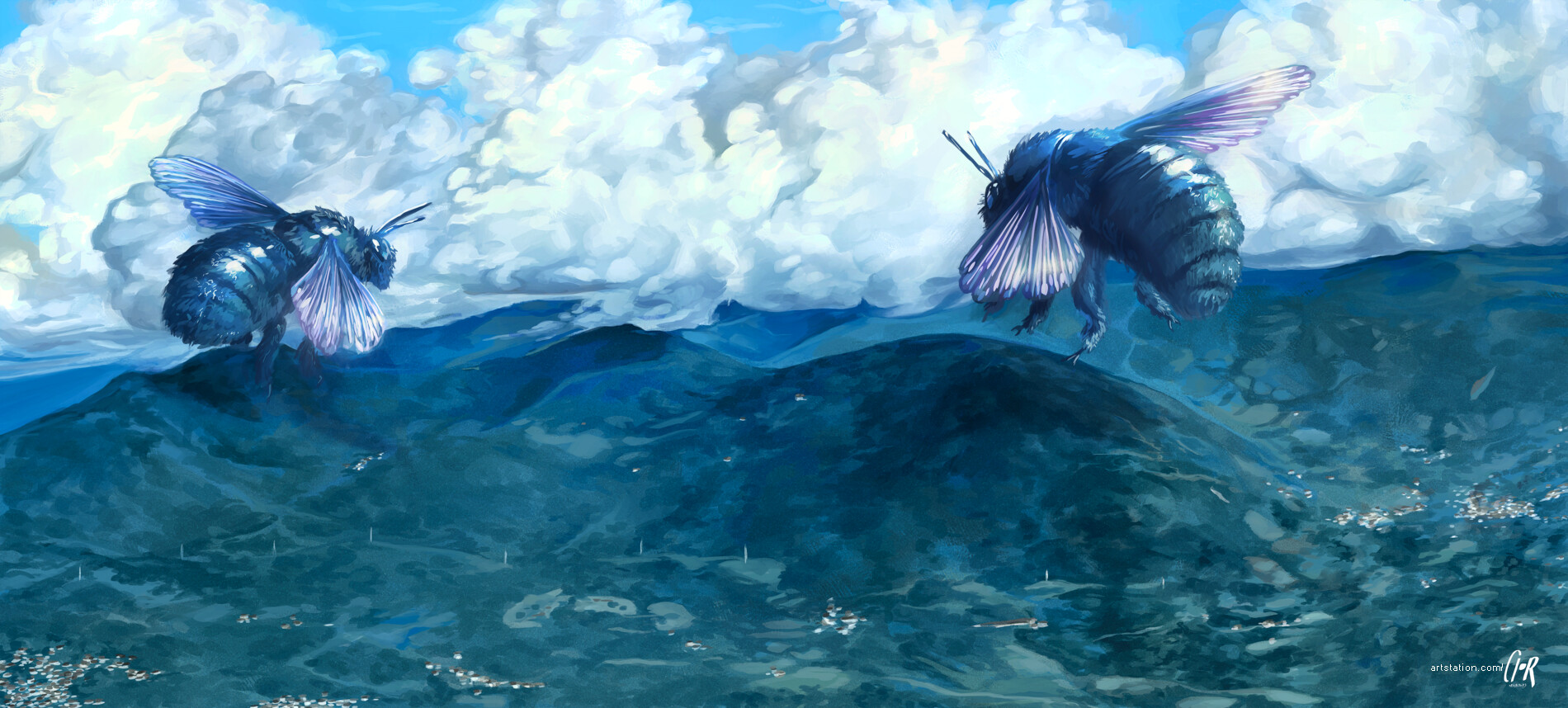 ArtStation - Big Bees