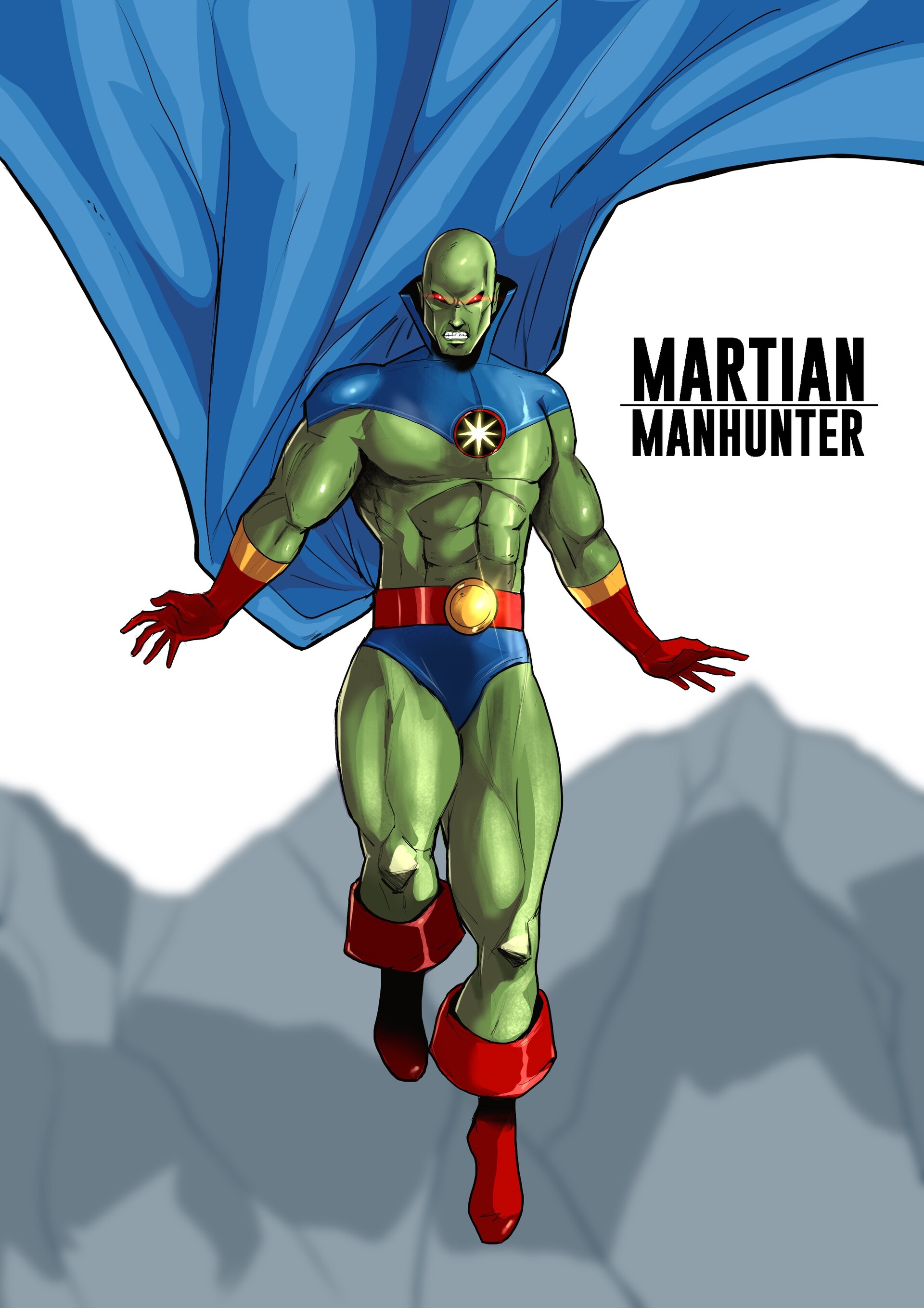 ArtStation - Martian Manhunter