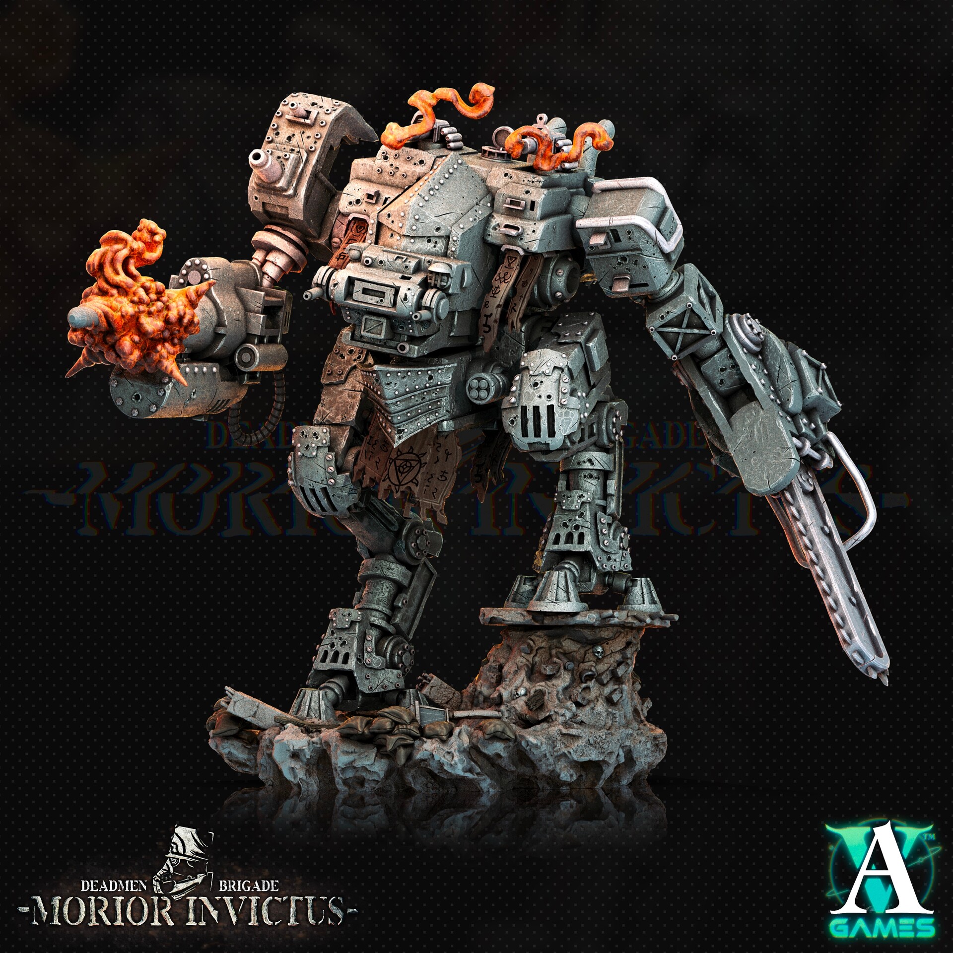 ArtStation - Morior MK-18 Paladin - Deadmen Brigade: Morior Invictus