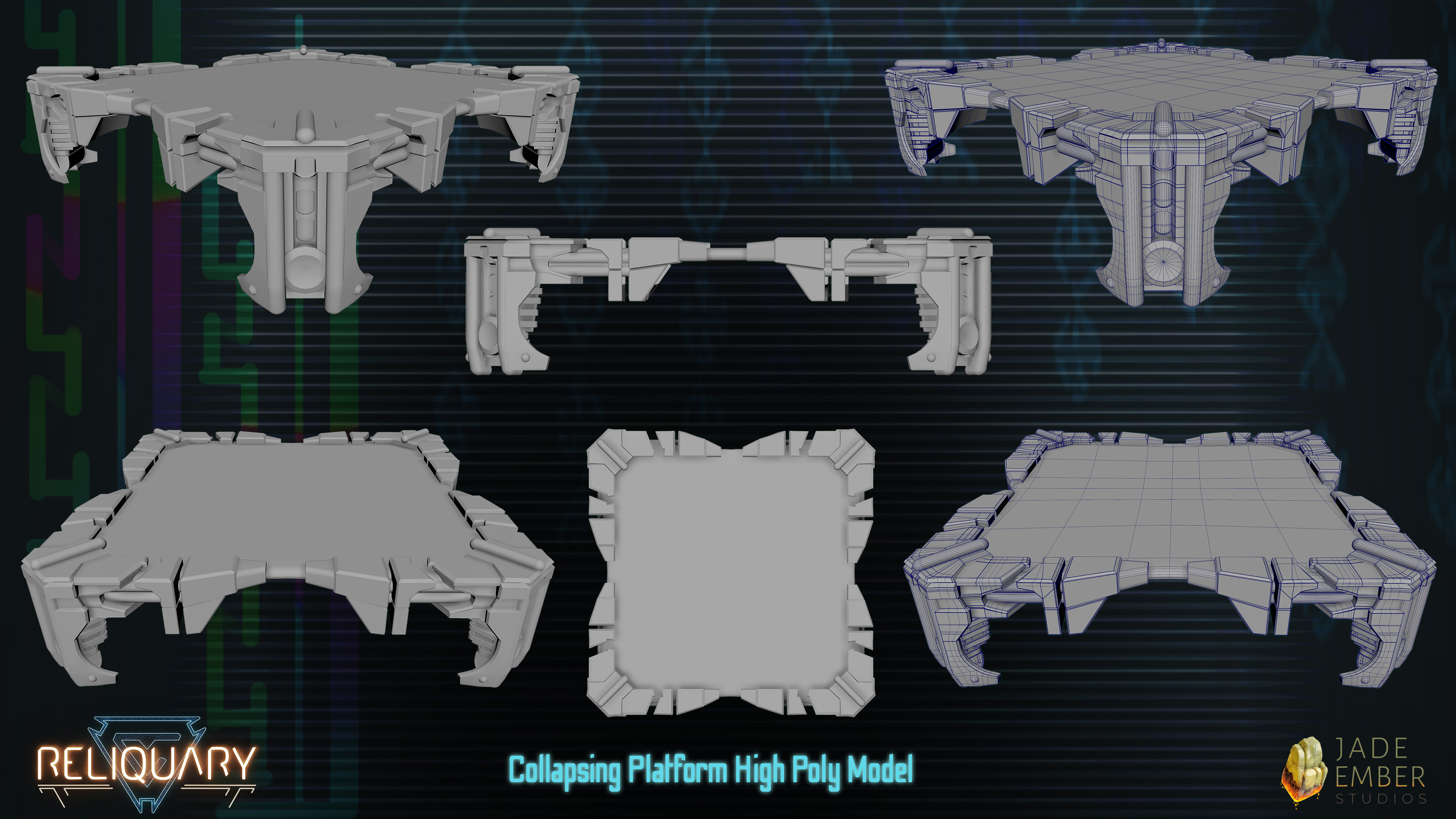 Cole Larson - Reliquary Collapsing Platform
