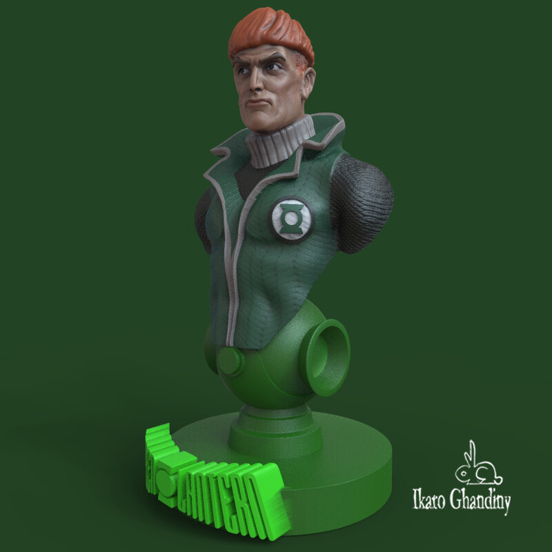 Ikaro Ghandiny - Greenlantern: Guy Gardner