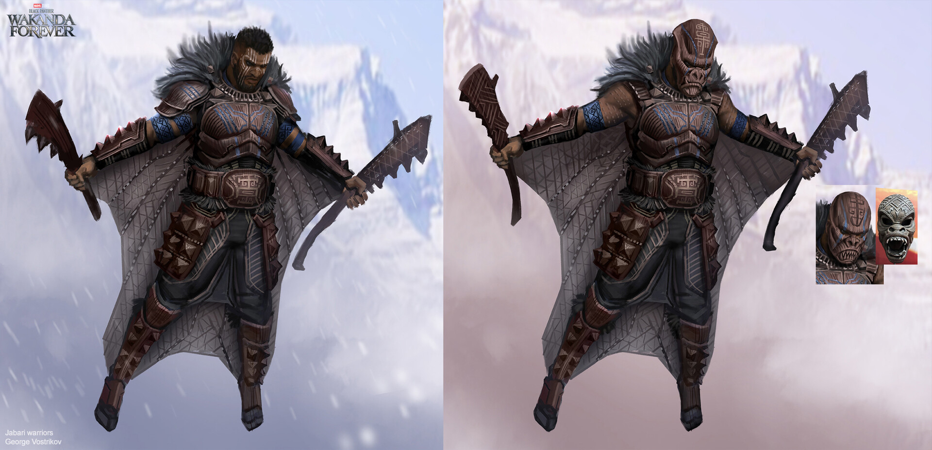 George Vostrikov - M'Baku | Jabari Tribe warriors