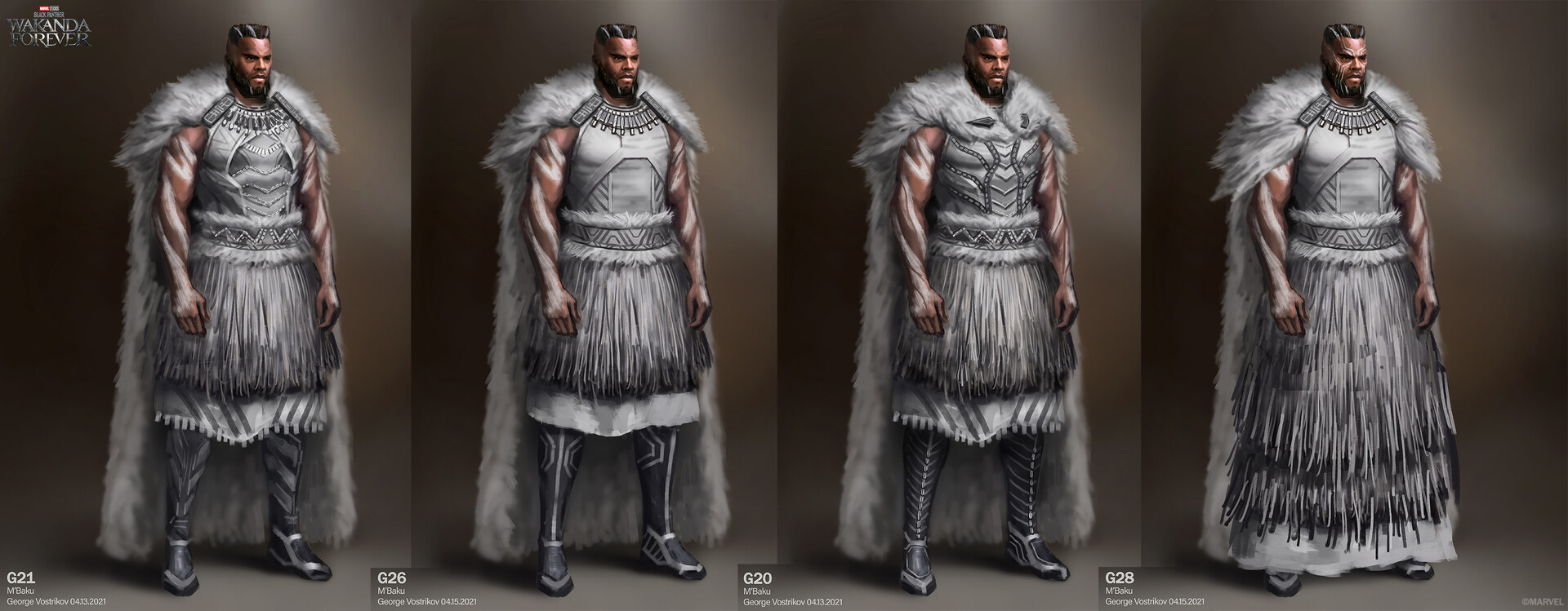 George Vostrikov - M'Baku | Jabari Tribe warriors