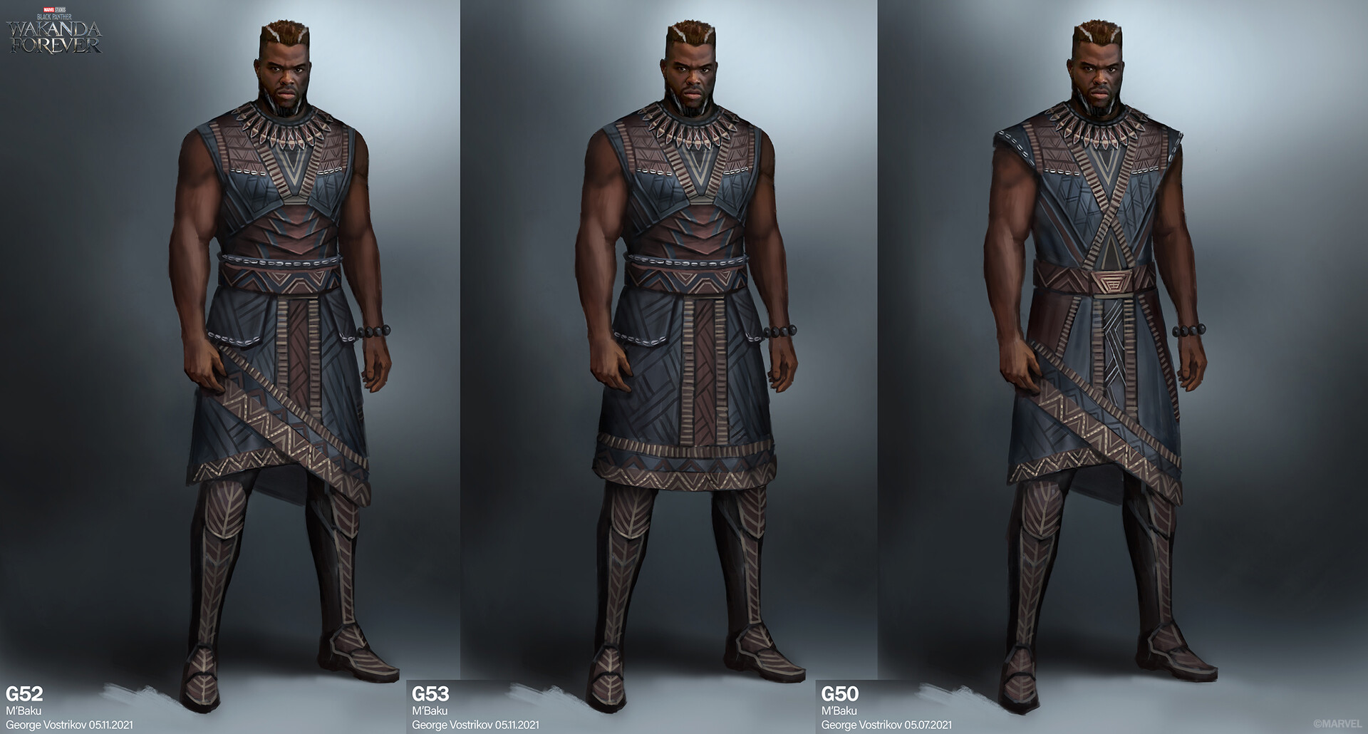 George Vostrikov - M'Baku | Jabari Tribe warriors
