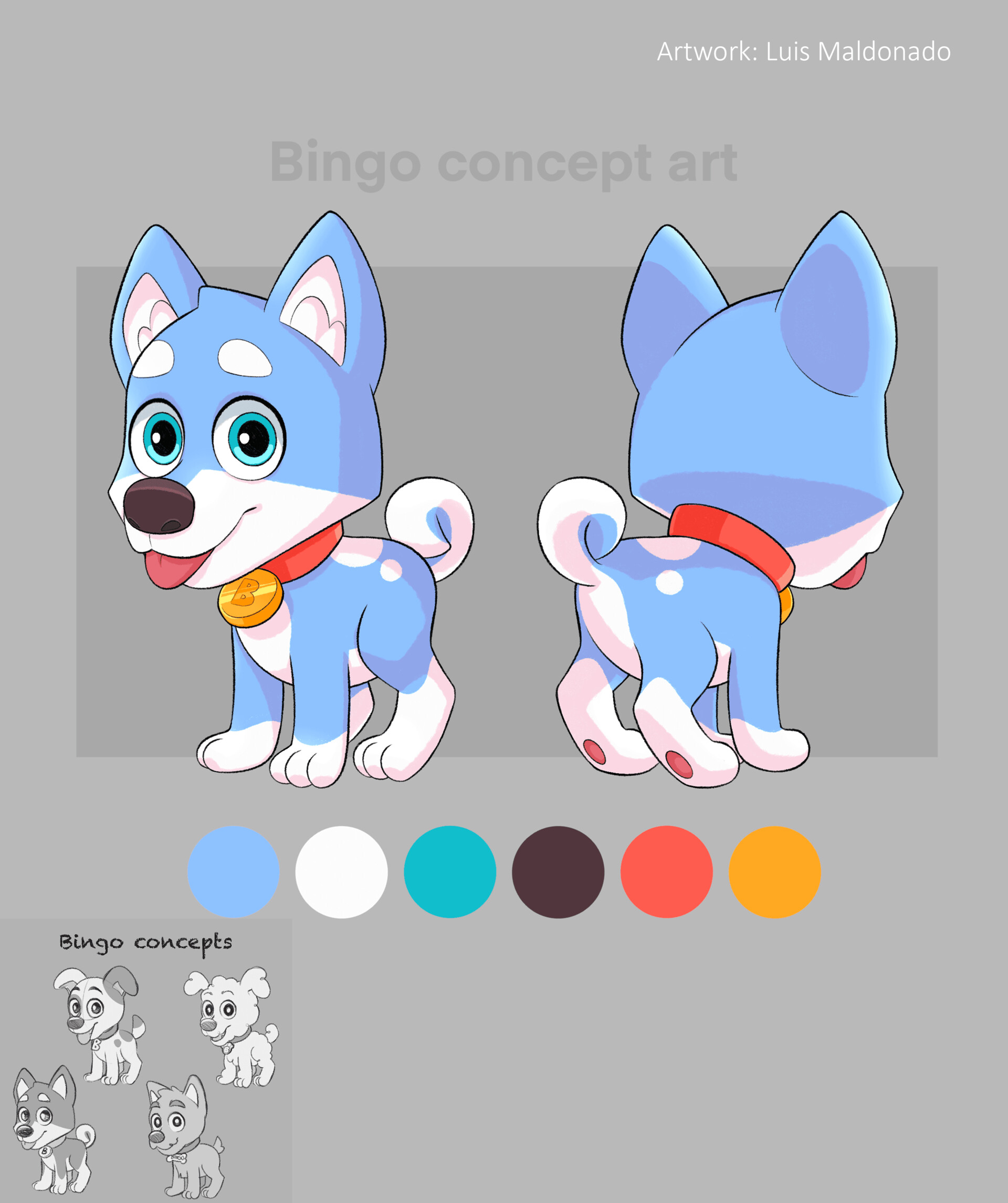 ArtStation - Bingo design for BabyLemon