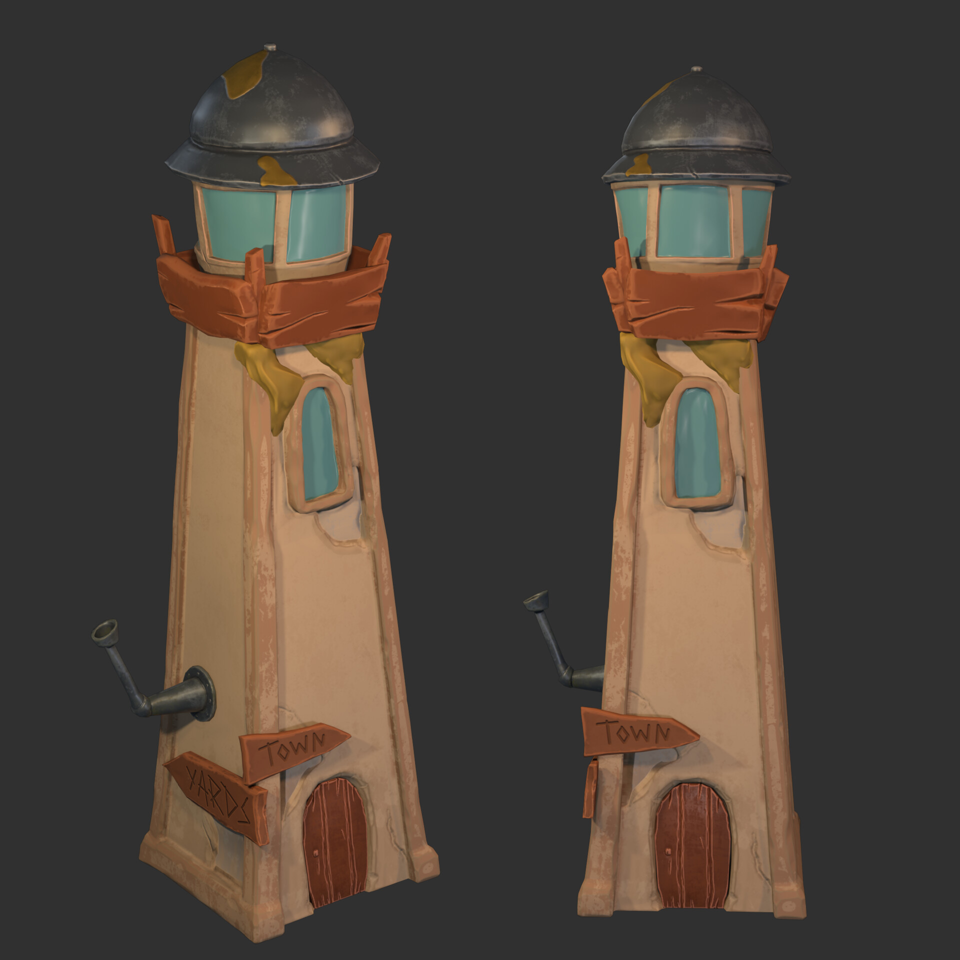 ArtStation - Desert Tower