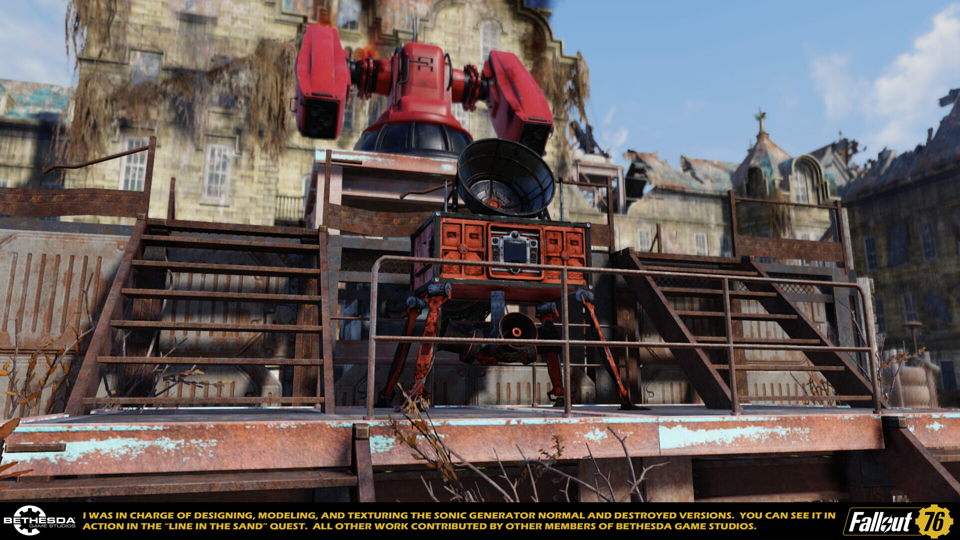 Cole Larson - Fallout 76 Sonic Generator