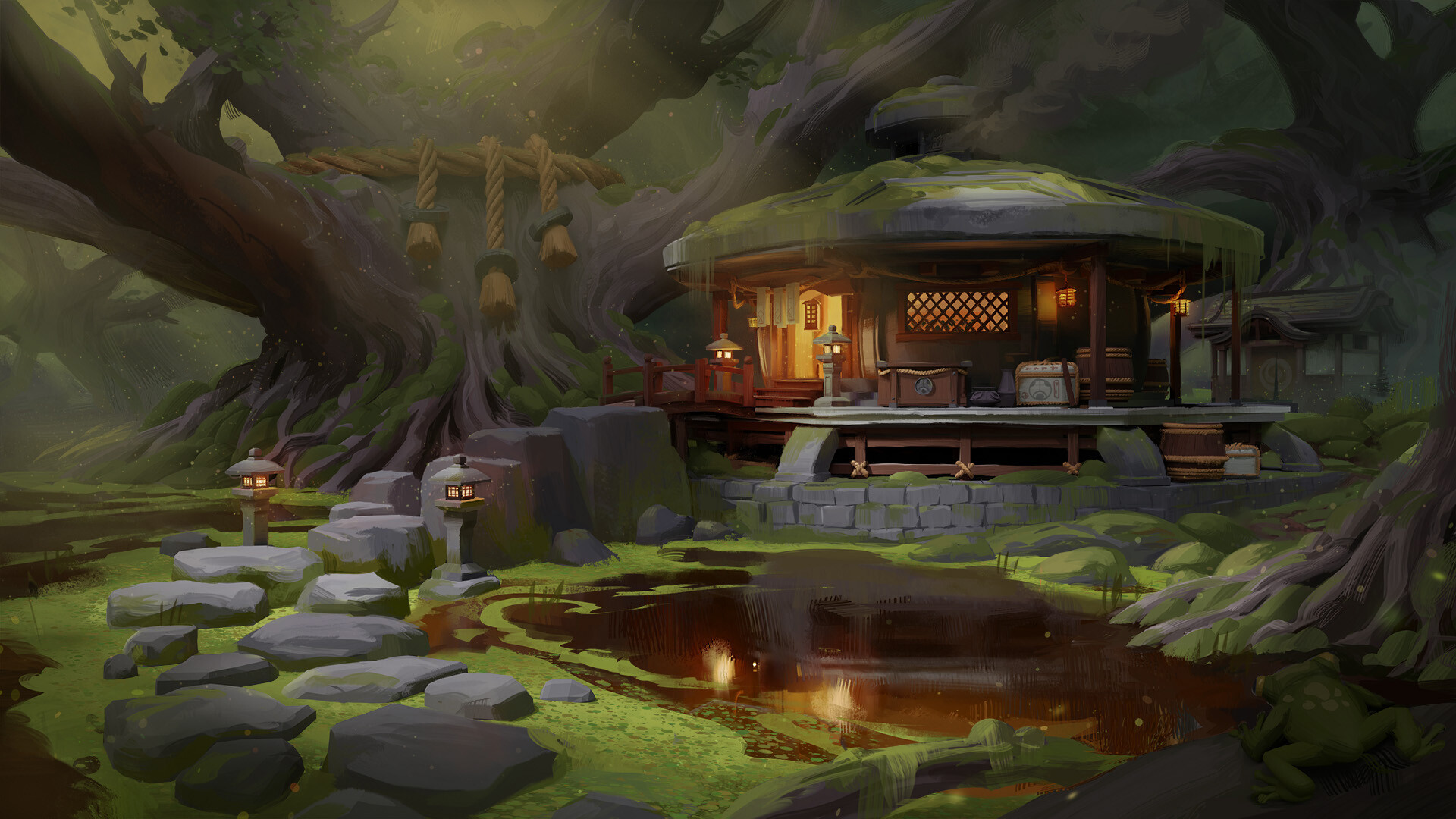 ArtStation - Swamp House