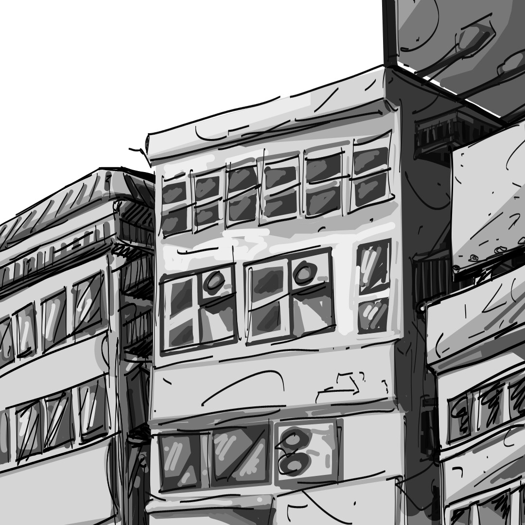 ArtStation - "Too Late" Background Art