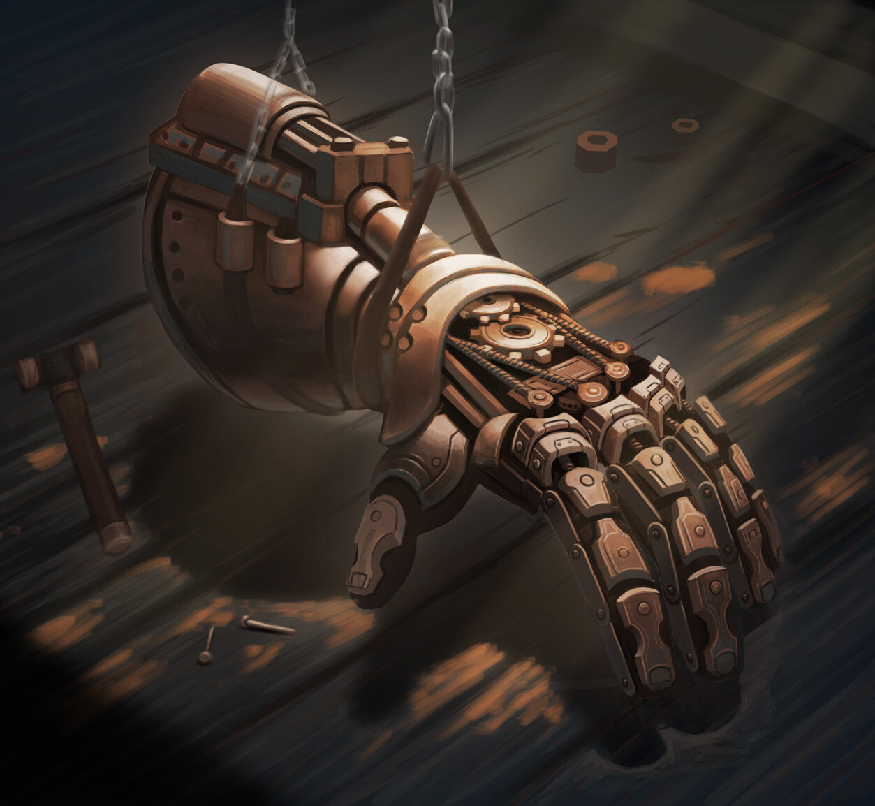 ArtStation - Steampunk Gauntlet Concept ArtStation - Steampunk Gauntlet Concept