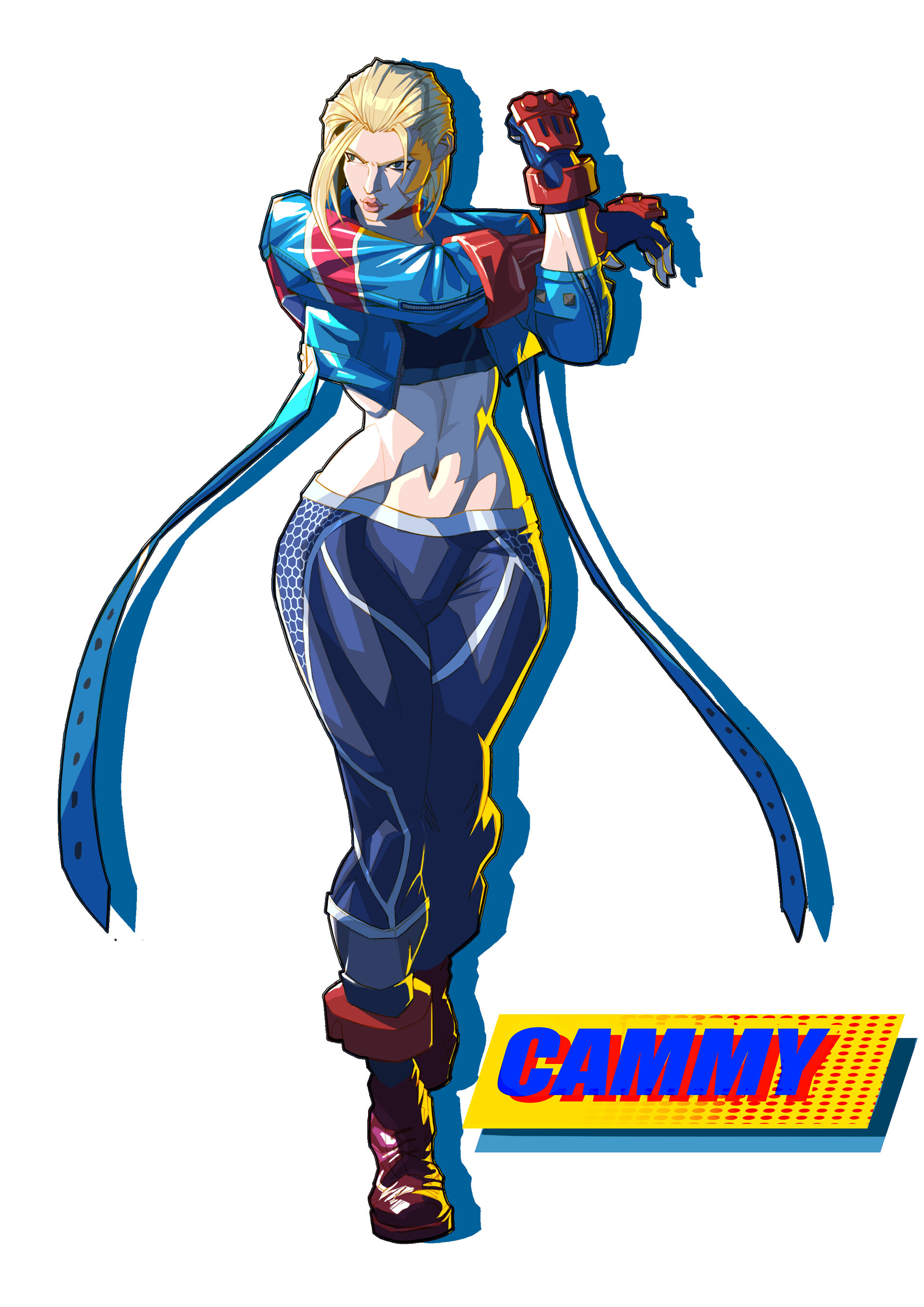 ArtStation - cammy 新版嘉米好帅，摸一张