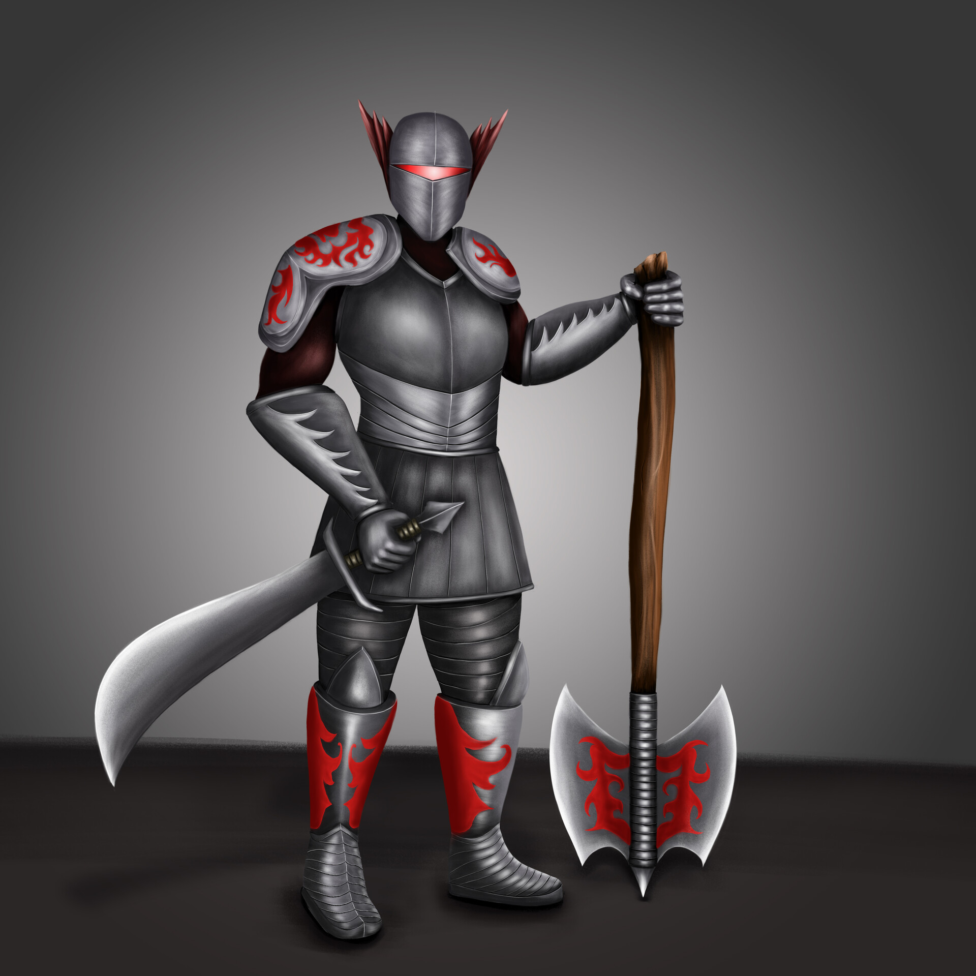 ArtStation - Warrior illustration