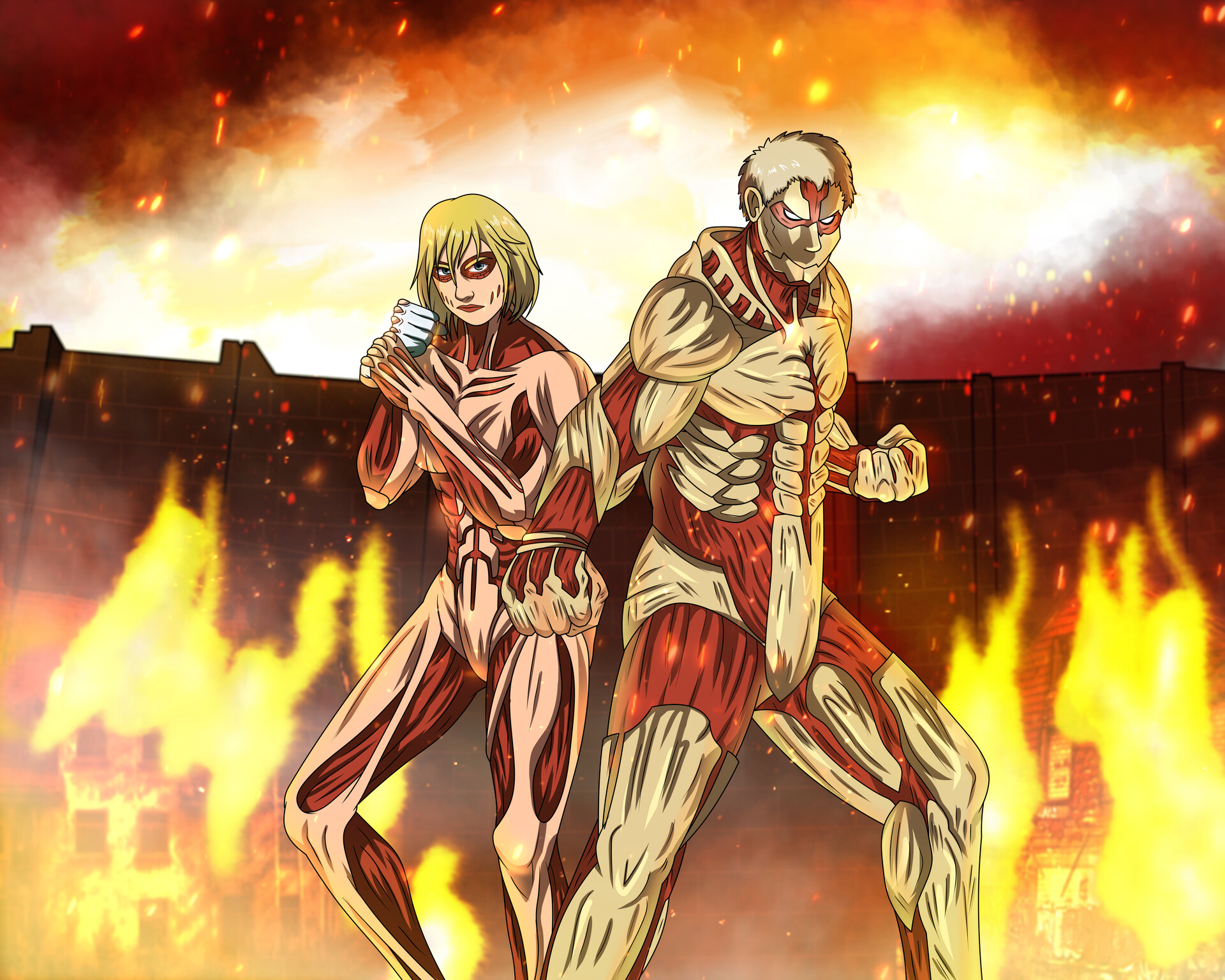 Attack On Titan Wallpaper Annie Titan