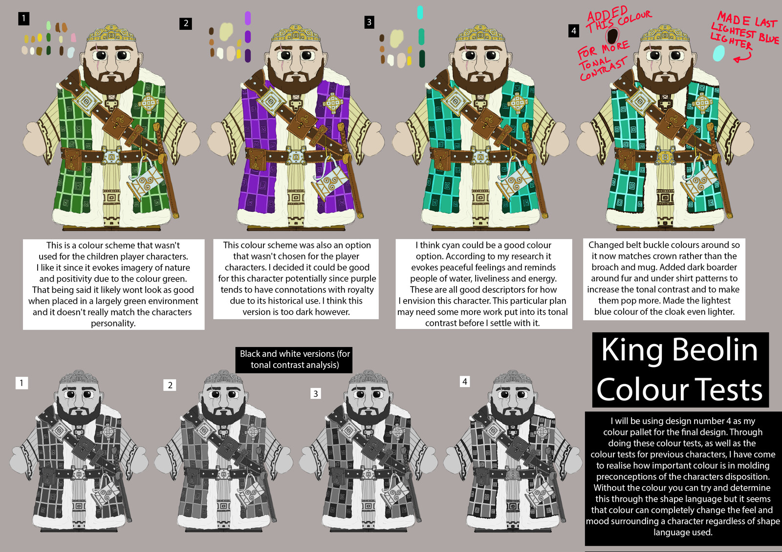 Luke Horner - King Beolin Concept Sheet