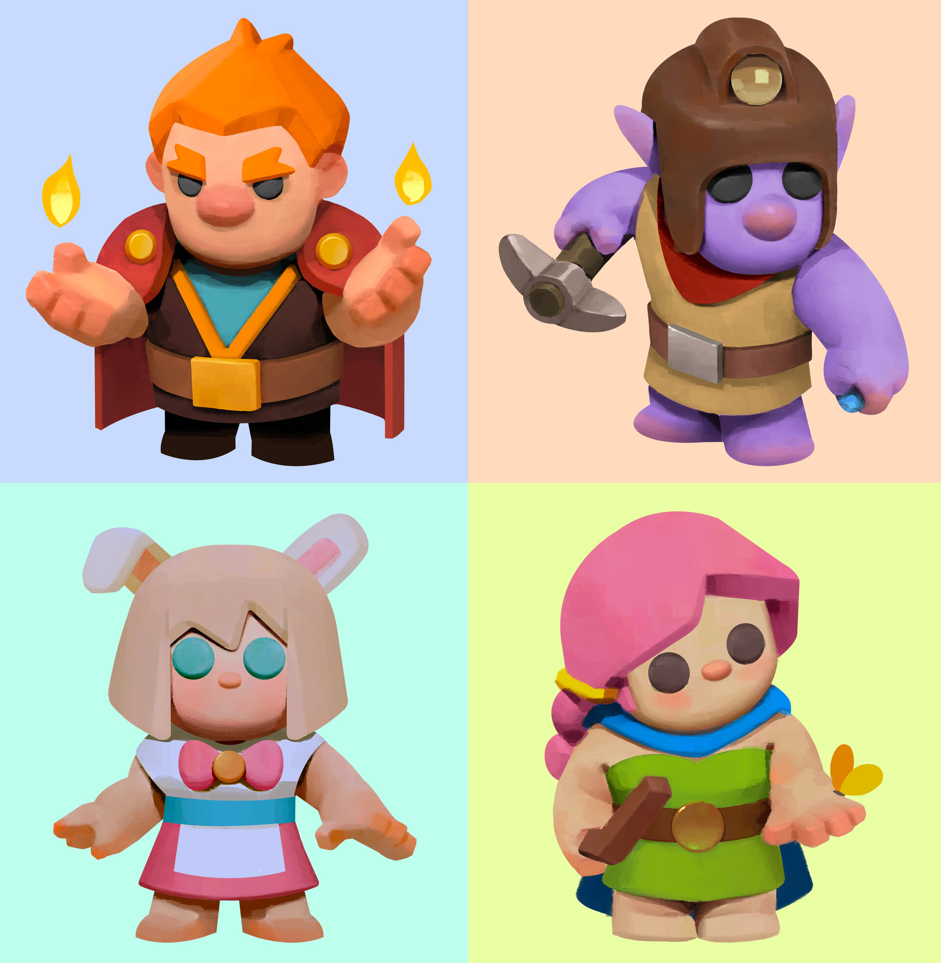 ArtStation - cartoon mini