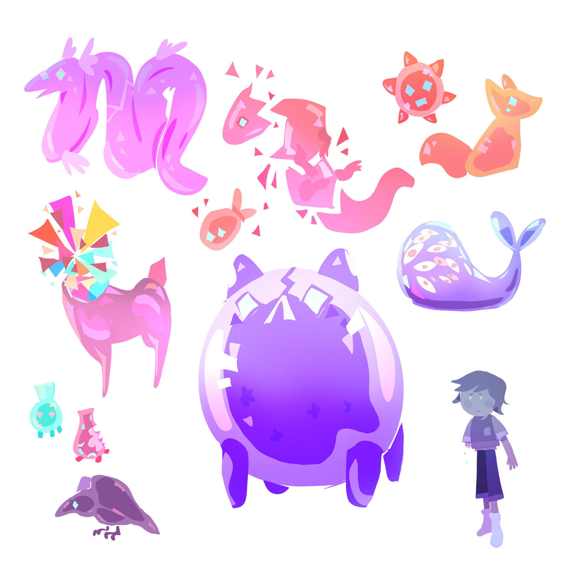 ArtStation - Glassboy - Made of Glass