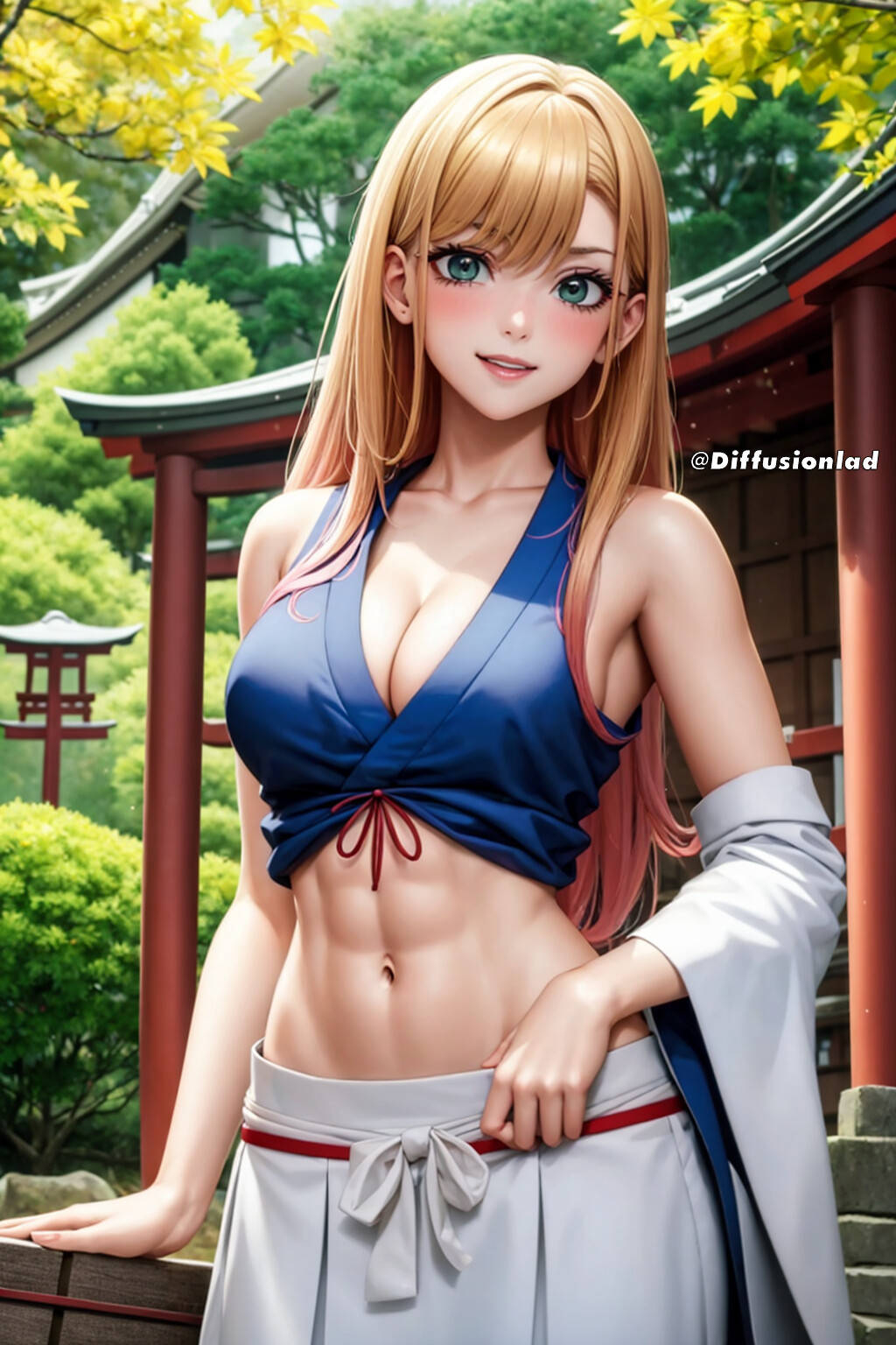 DiffusionLAD - Marin the Shrine Maiden