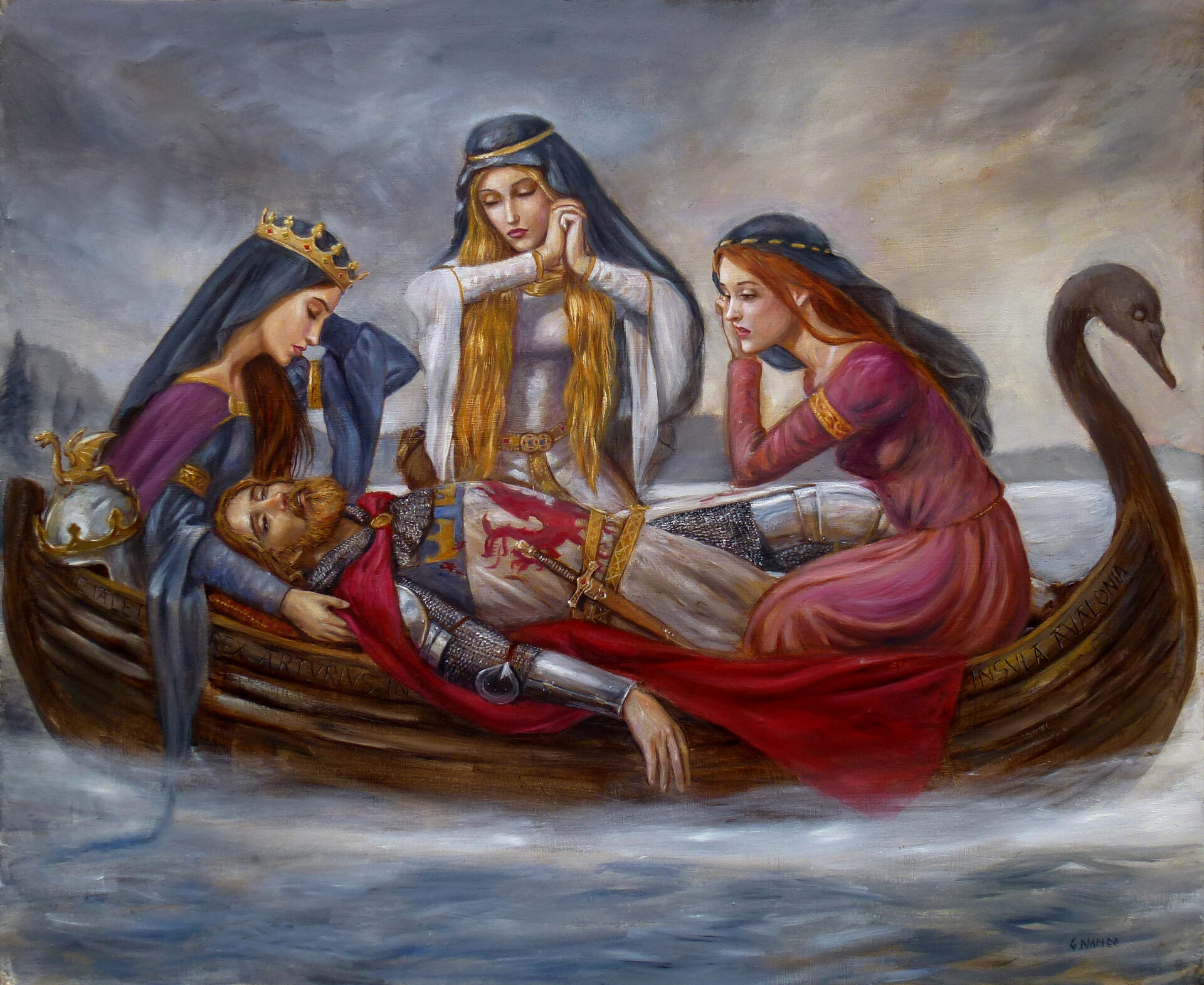 ArtStation - The Passing of Arthur