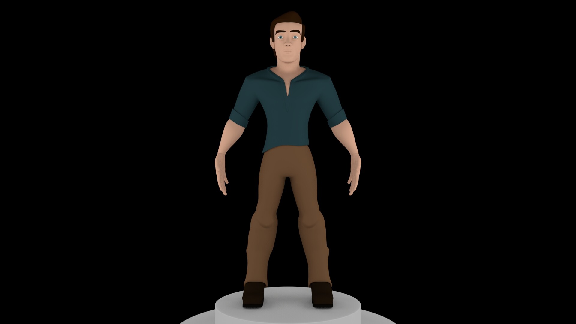 ArtStation - 3D male cartoon character