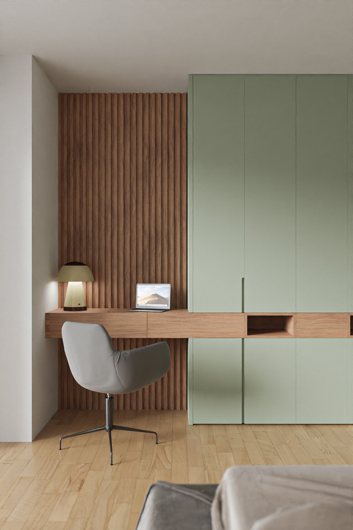 Mabel Design - Green Bedroom