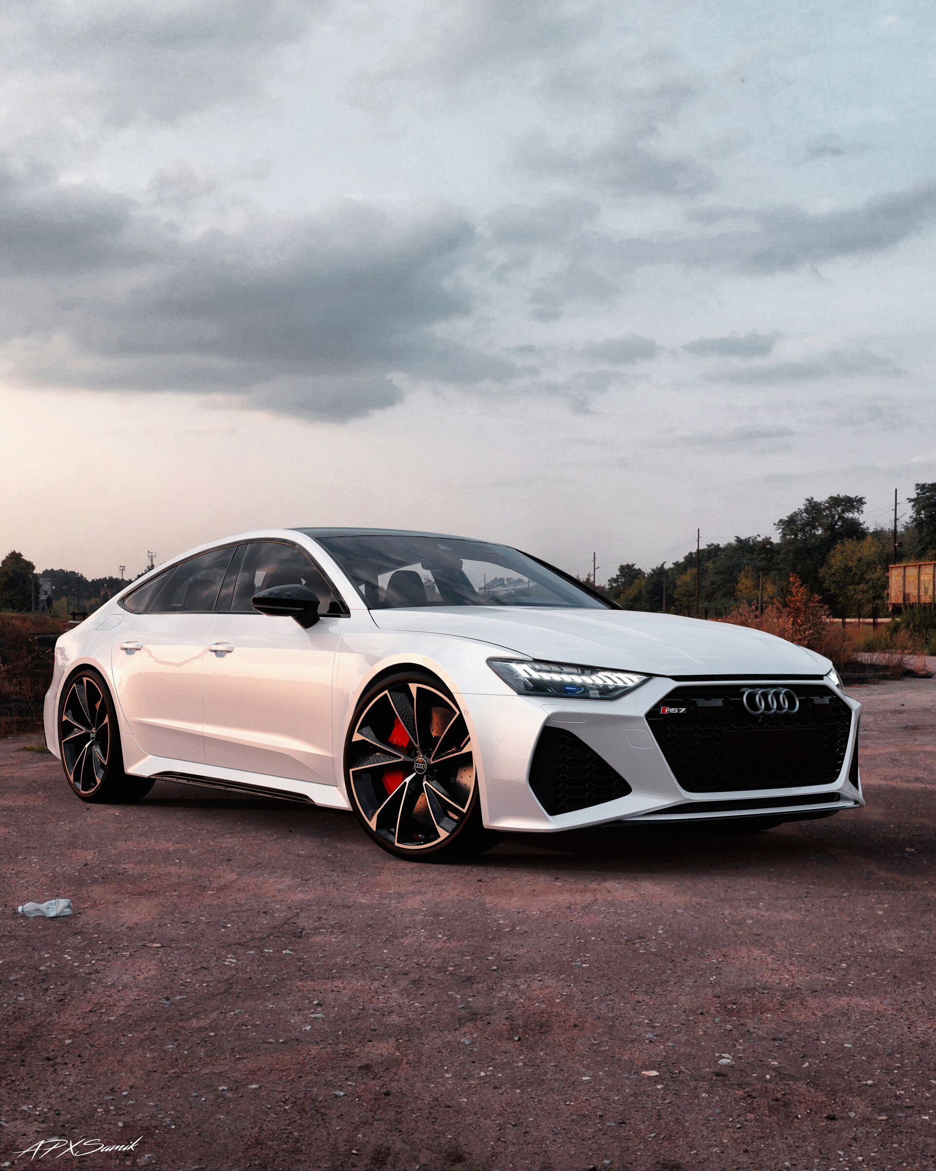 ArtStation - Audi RS7 C8 Sportback 2020