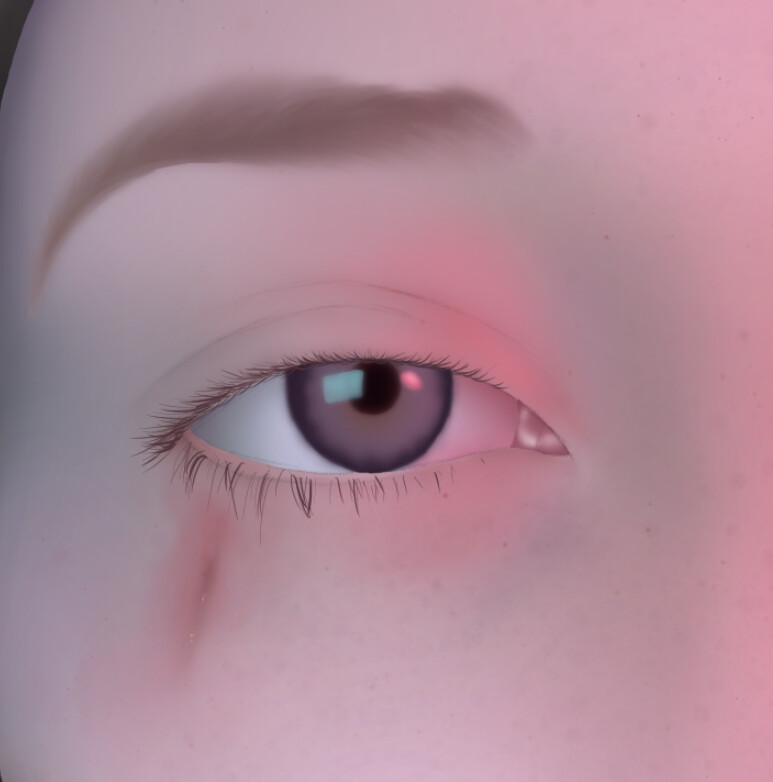 Disa Avelin MIDe - Weird self portrait