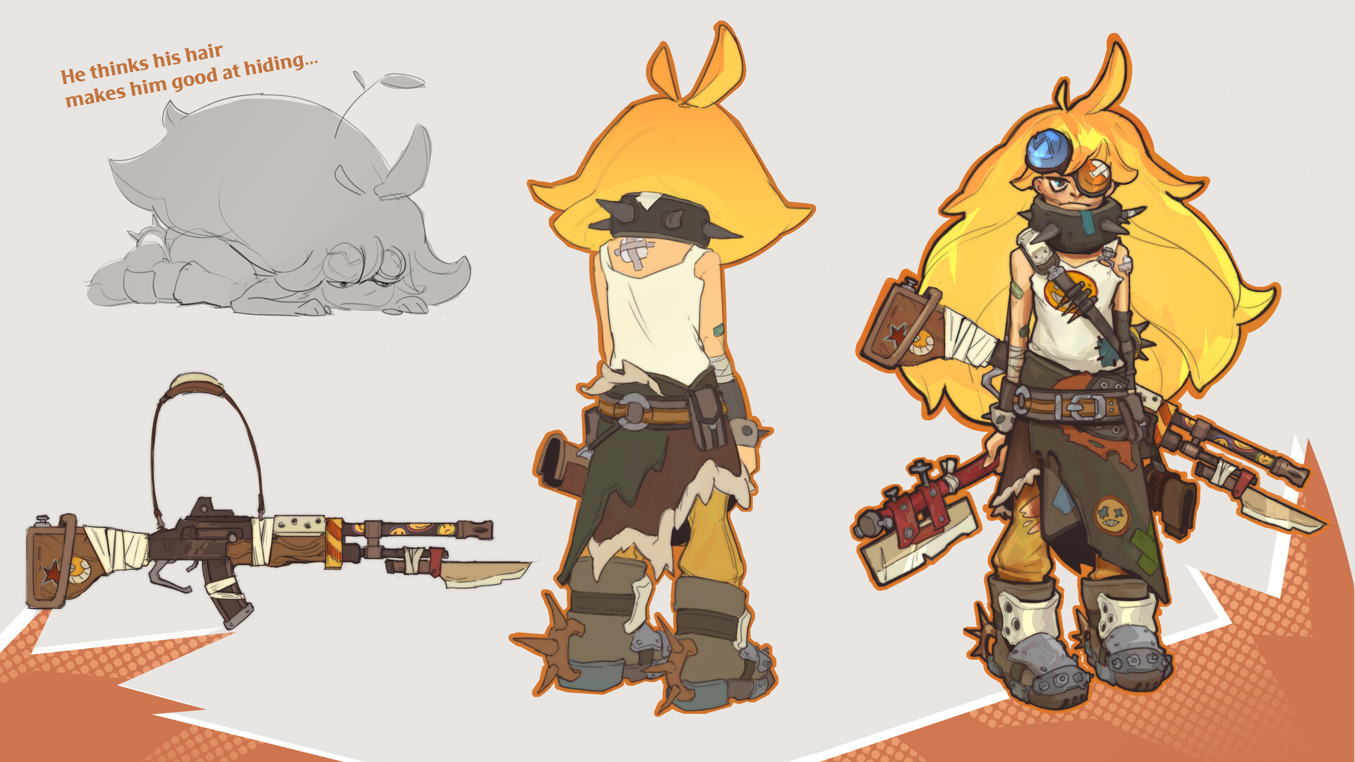 Yasmine BENNANI-SMIRES - Sci-fi character design