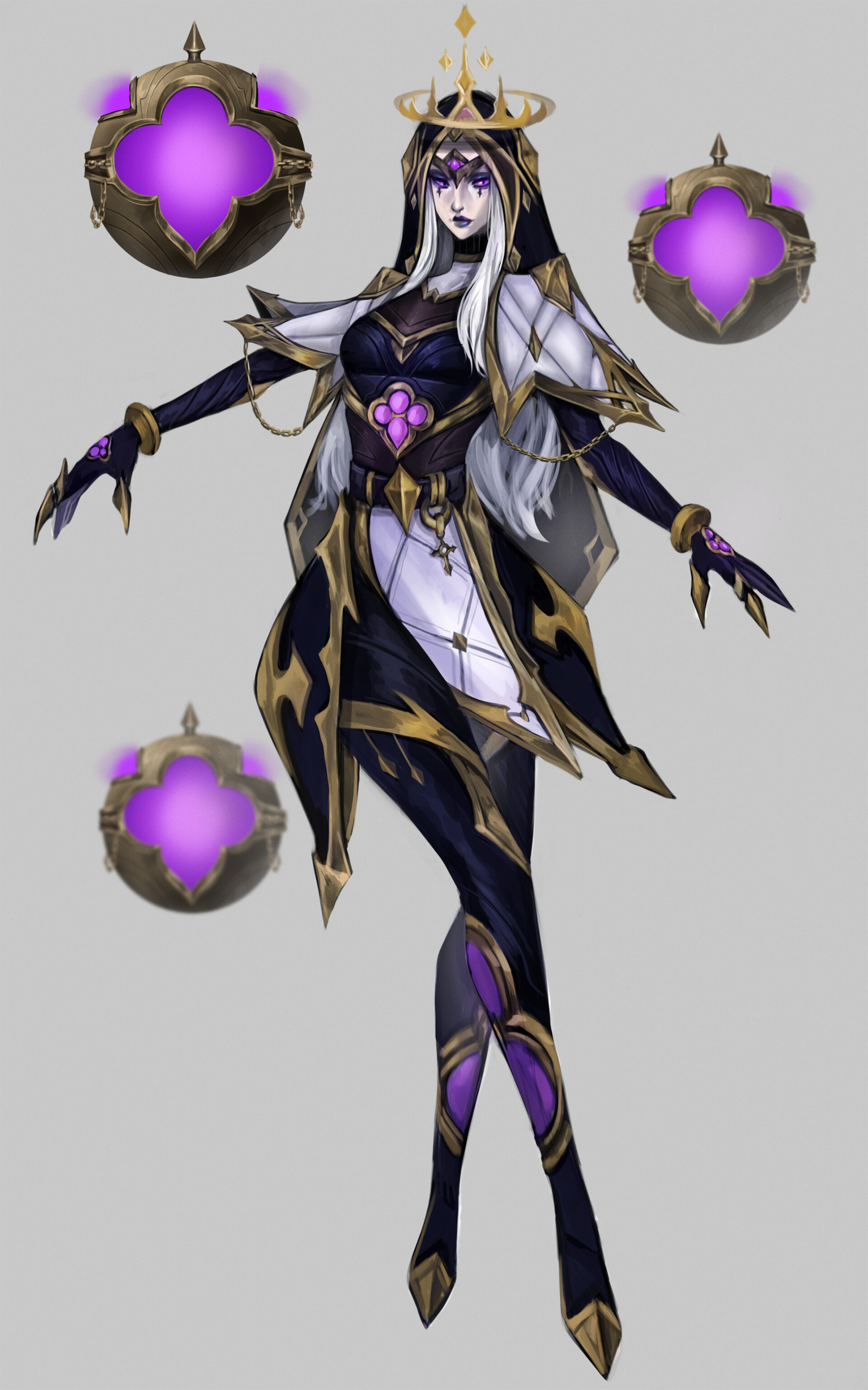 ArtStation - Broken Covenant Syndra fanconcept