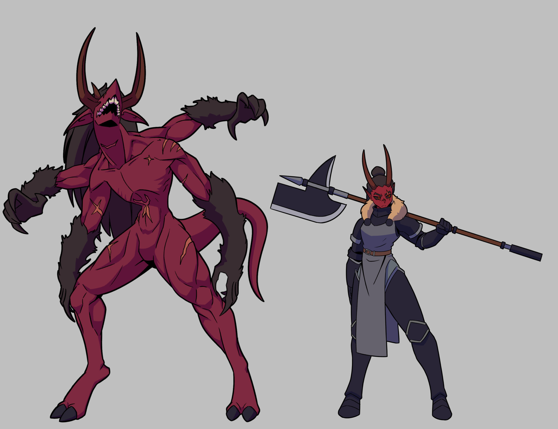 ArtStation - Nora Monster Concept