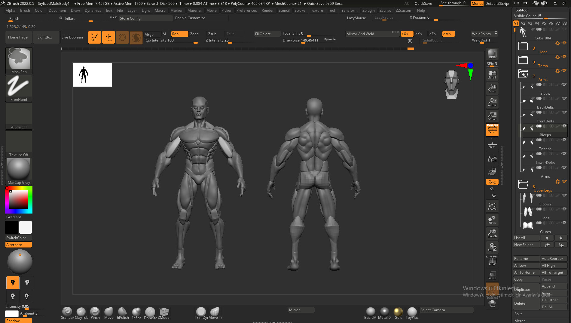 ArtStation - WIP Stylized Male Body