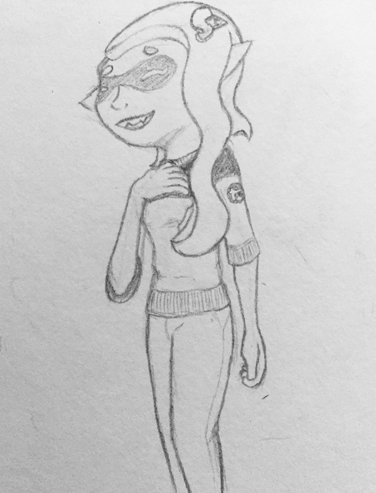 ArtStation - Splatoon Character Drawing